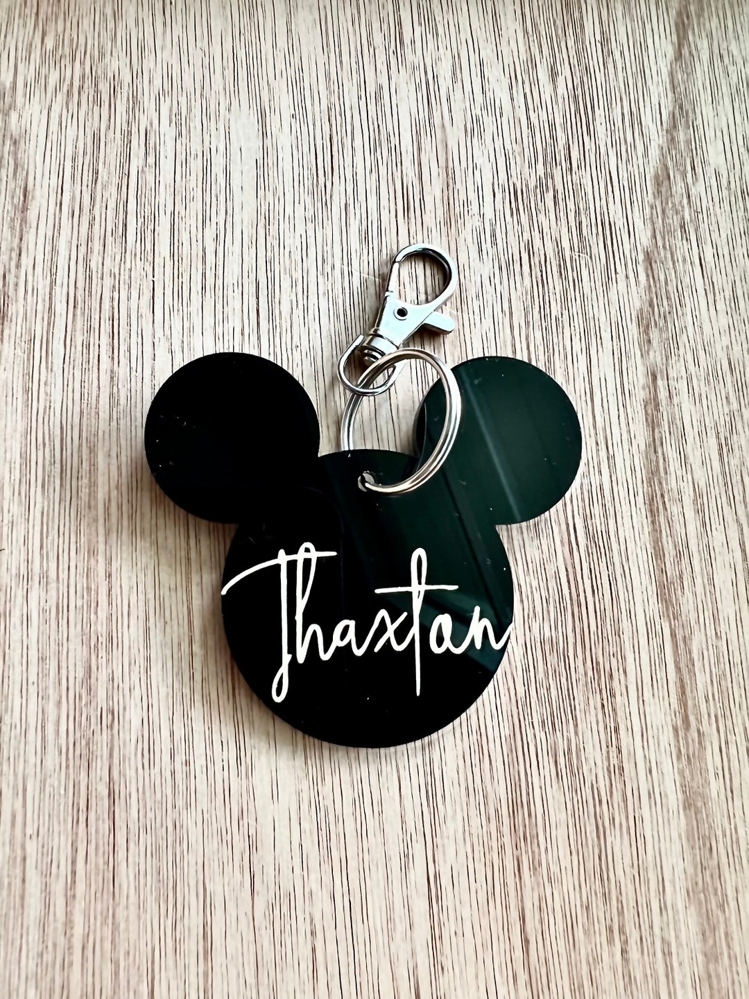 Disney Inspired Diaper Bag Tag WDW Custom Keychain Acrylic Personalized ...
