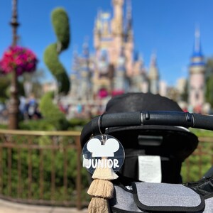 Disney Inspired Stroller Tag | WDW Custom Tag | Acrylic Personalized ...