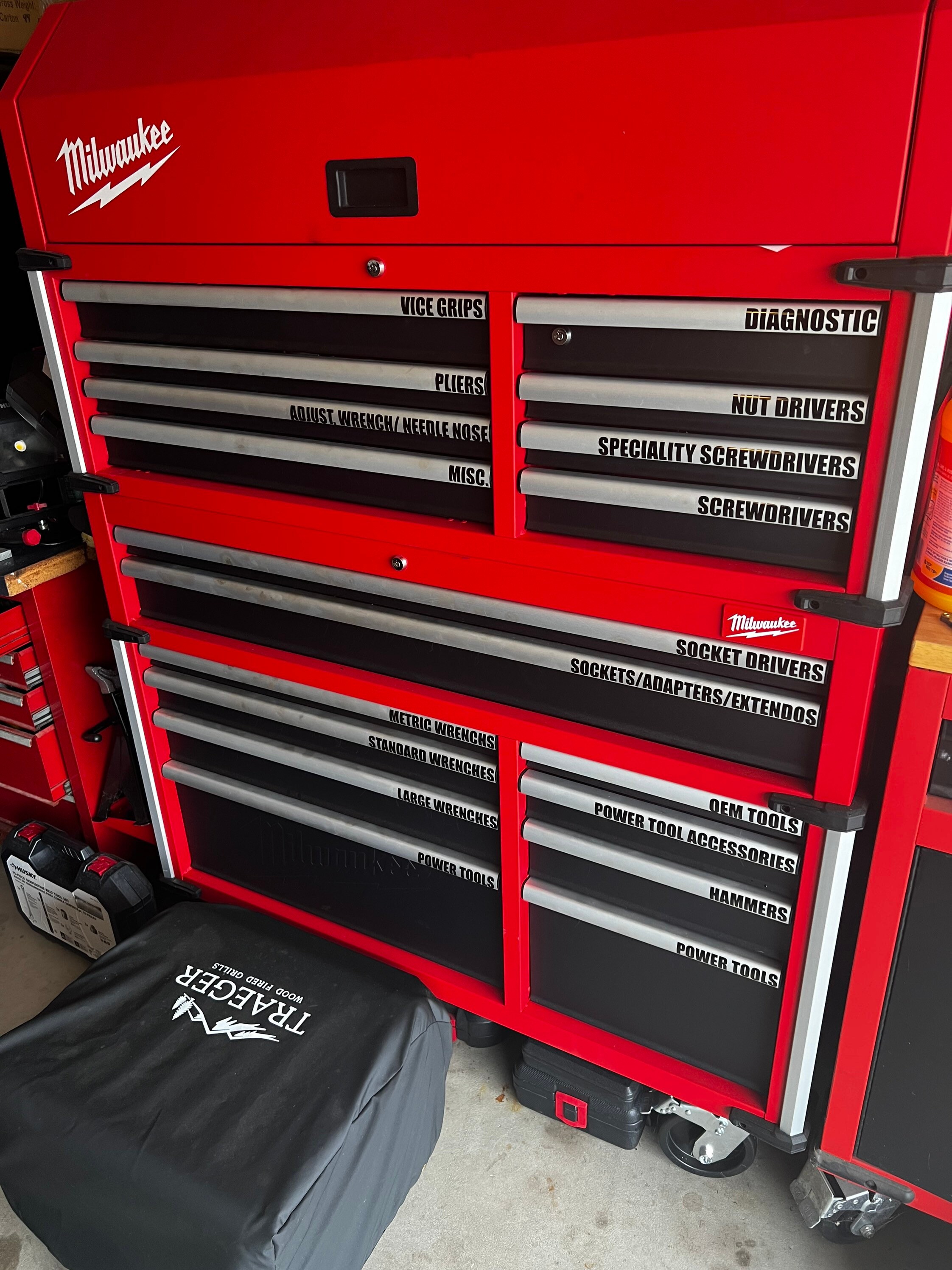 Custom Toolbox Drawer Labels 10 CT - Etsy