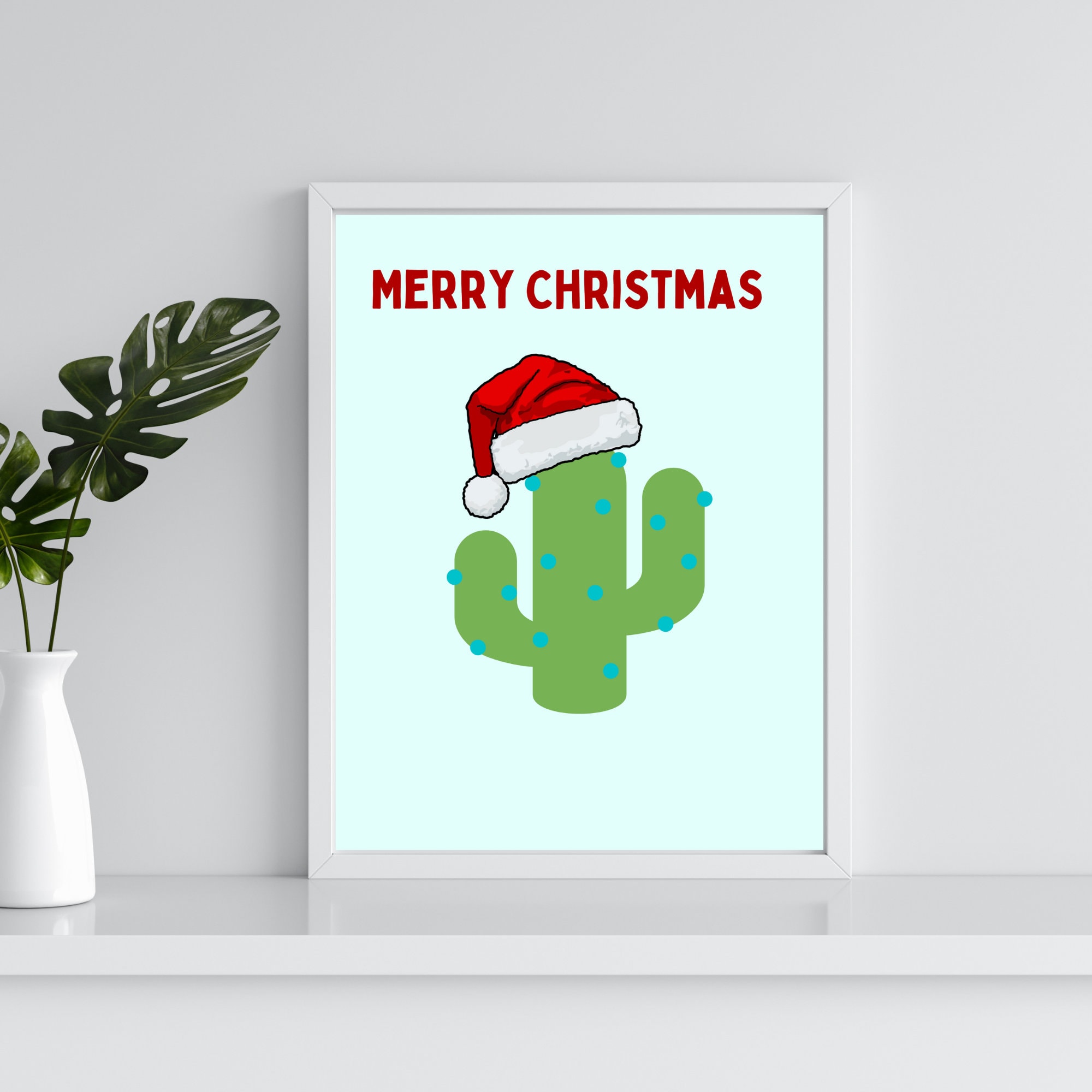 Printable Christmas Signs Colorful Christmas Wall Art - Etsy