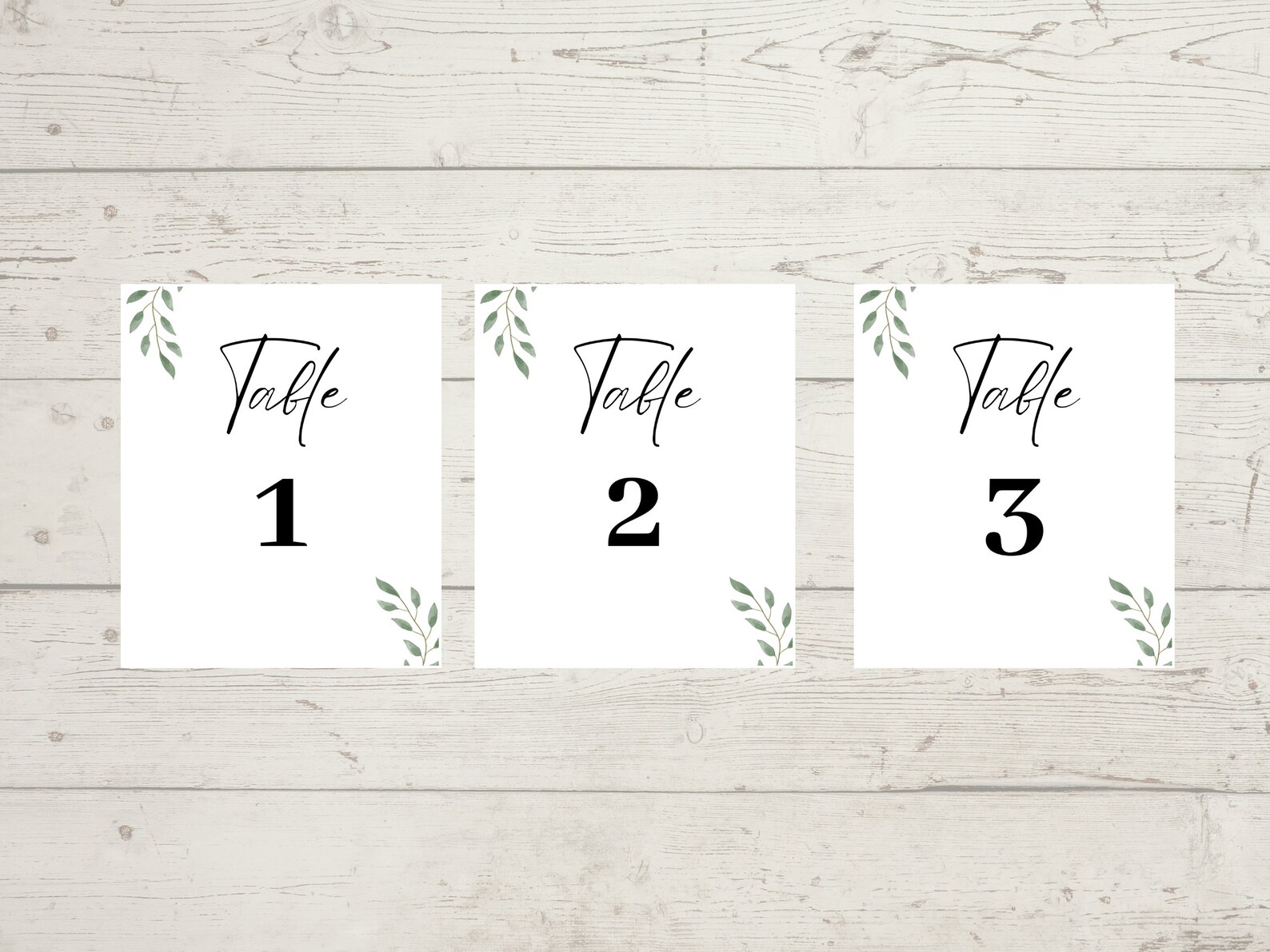 Editable Wedding Table Number Card Template | Table Number Template ...