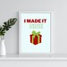 Printable Christmas Signs | Colorful Christmas Wall Art | Christmas Art ...