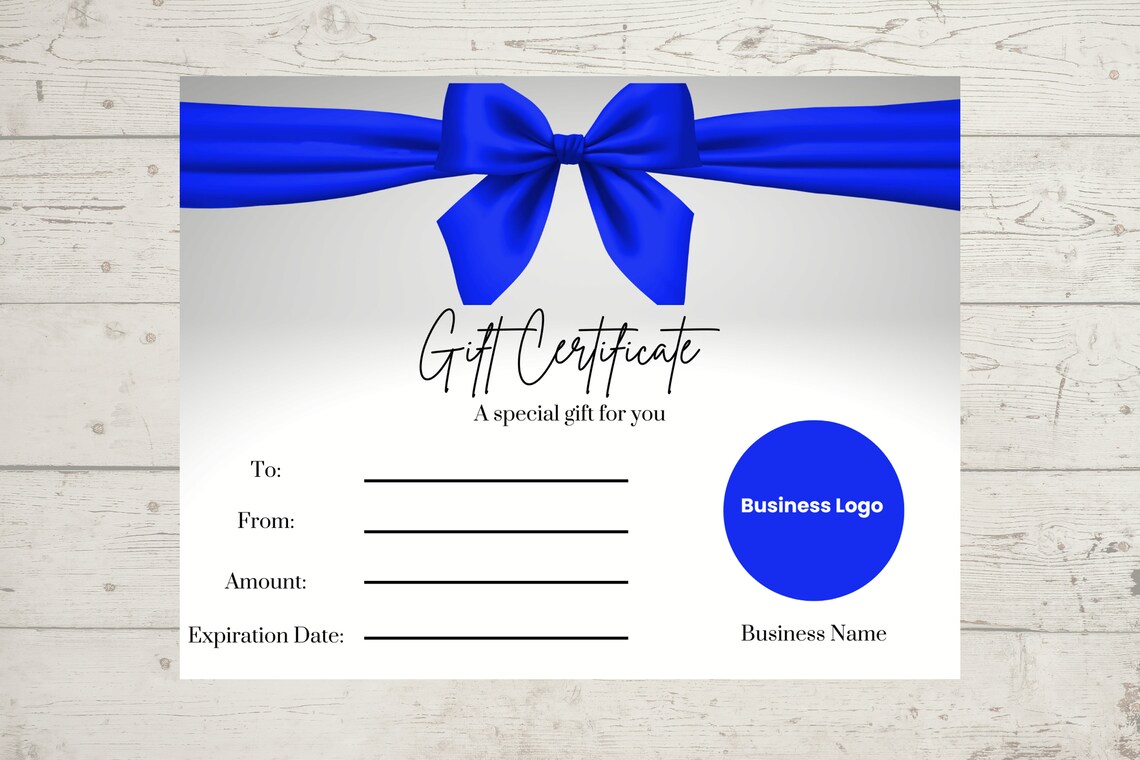 Gift Certificate Template Gift Certificate Template Printable and ...