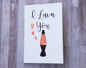 I Lava You Card - Etsy