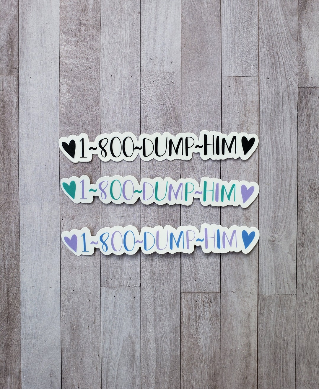 Dump Him Sticker for Water Bottle, Self Care Sticker for Laptop ...