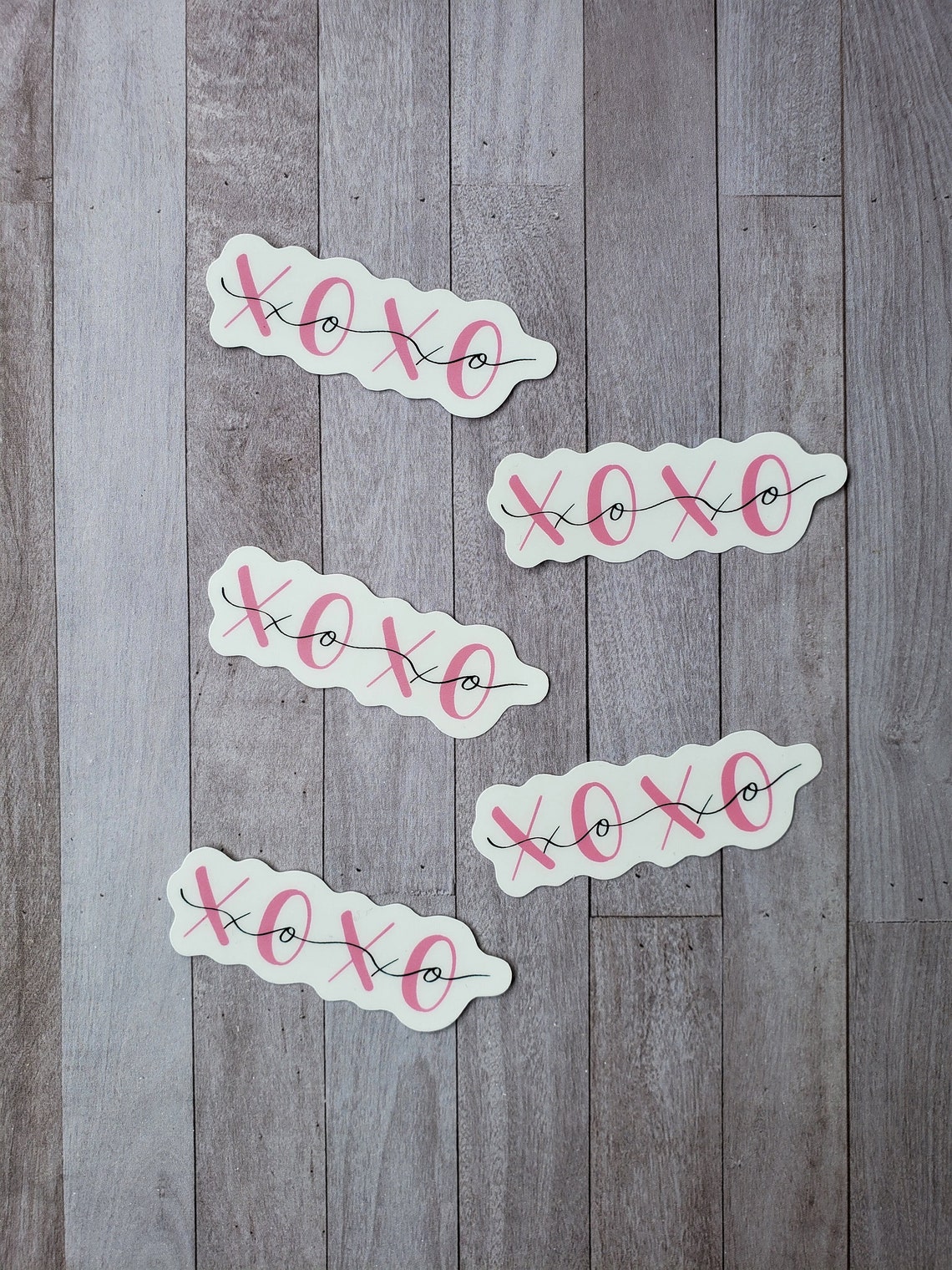 XOXO Sticker for Water Bottle Pink Aesthetic Stickers for - Etsy