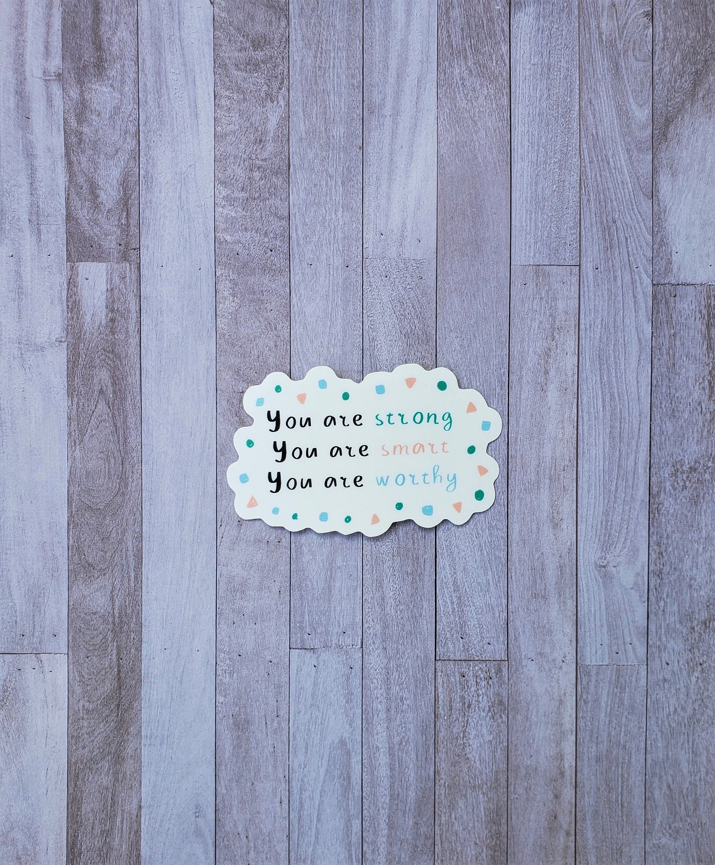 Positive Affirmation Sticker for Kids Self Love Sticker for - Etsy