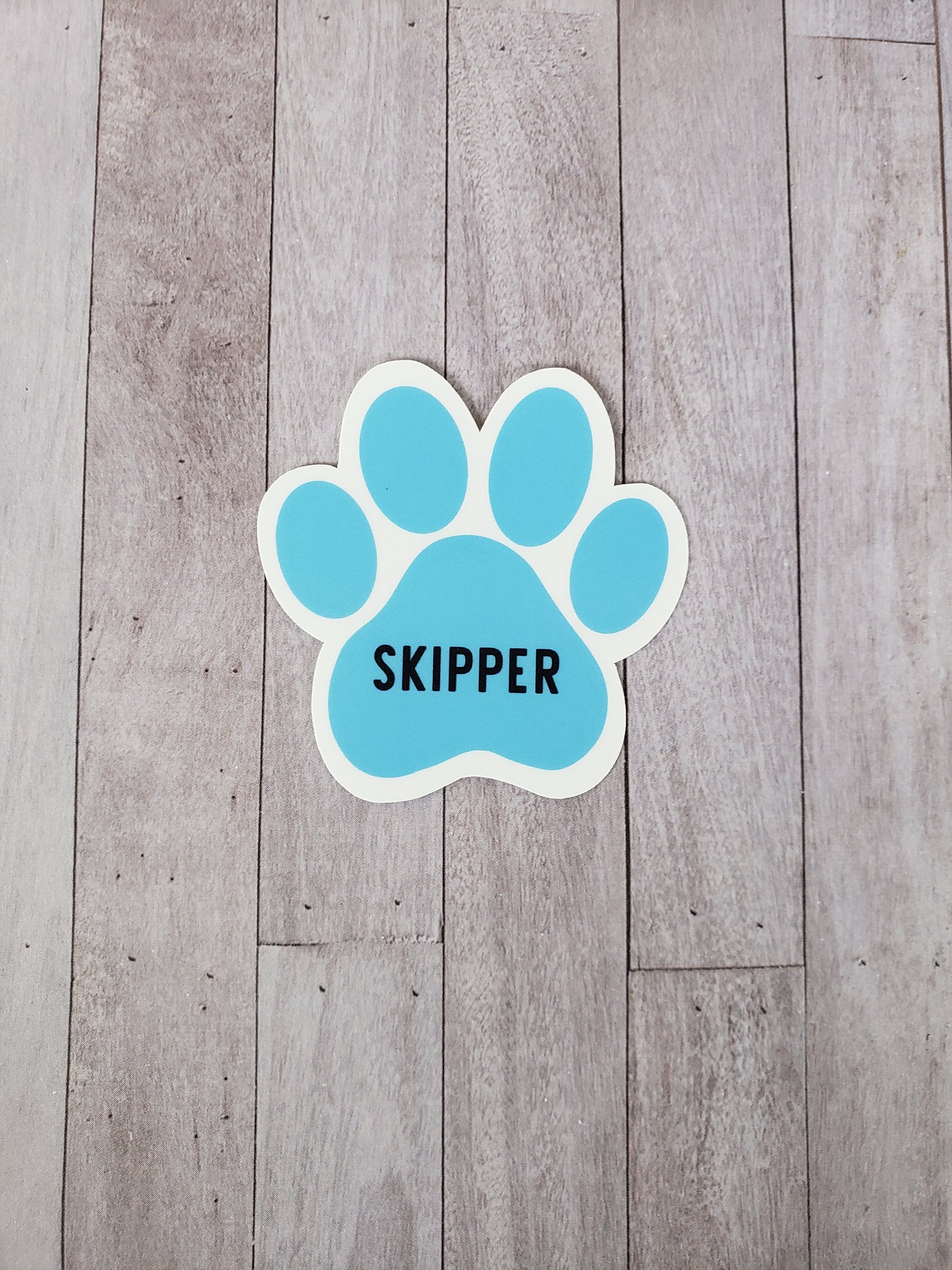 Pet Name Sticker for Water Bottle Dog Mom Valentine Gift for | Etsy