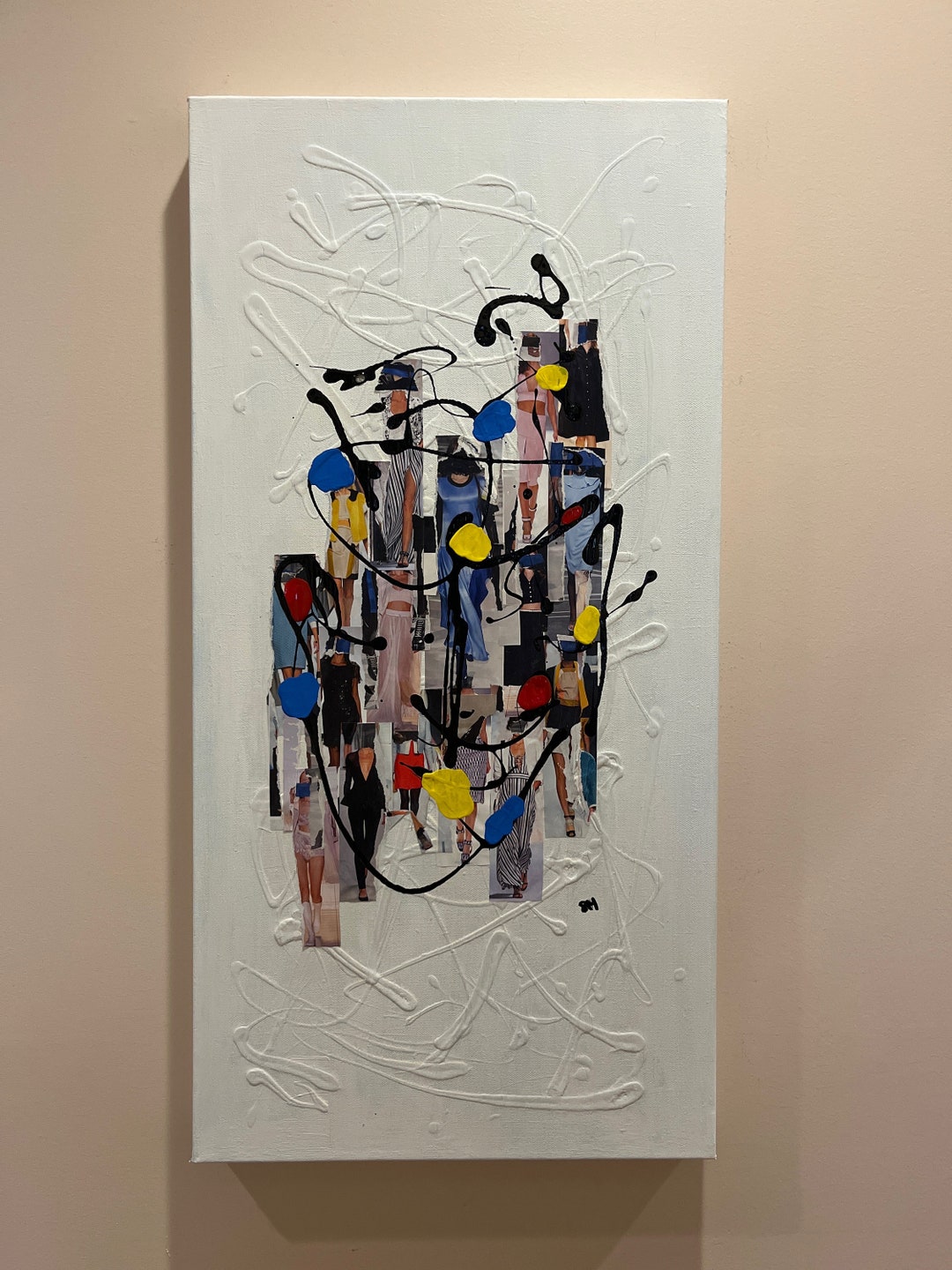 Orignal Mixed Media Art - Female Figures III (2023) - Etsy