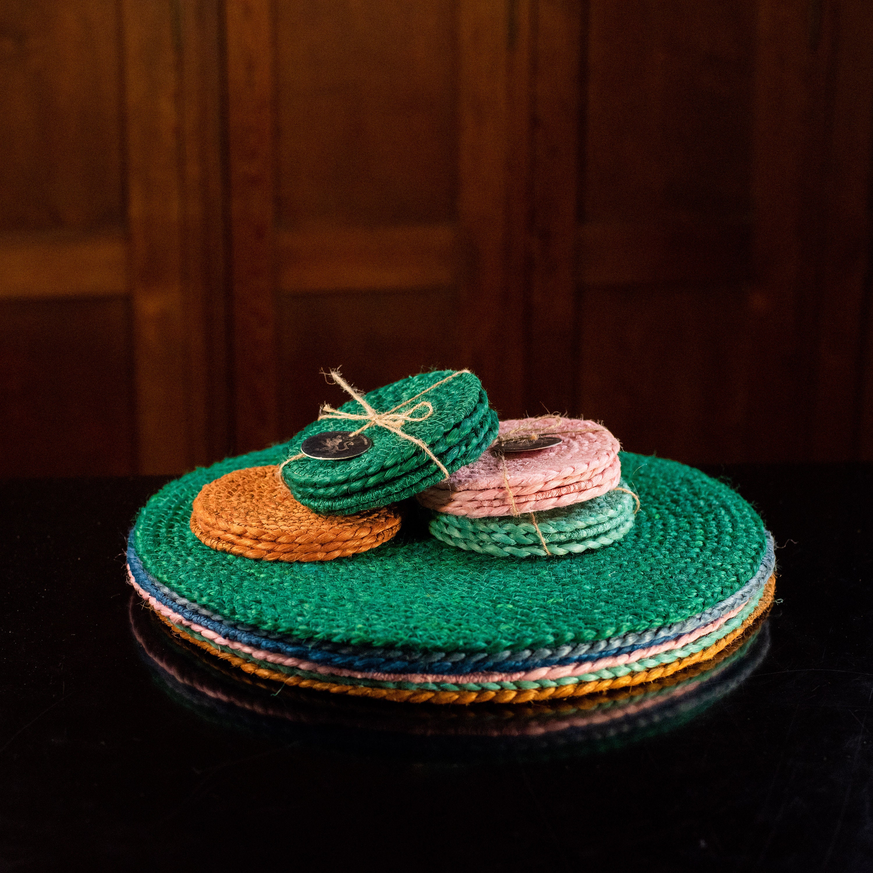 Fair Trade Silky Jute Napkin Rings - Etsy