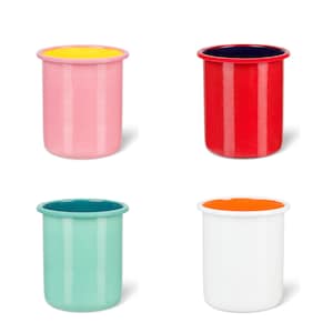 Colorful Enamelware Utility Pot Kitchen Collection - Etsy