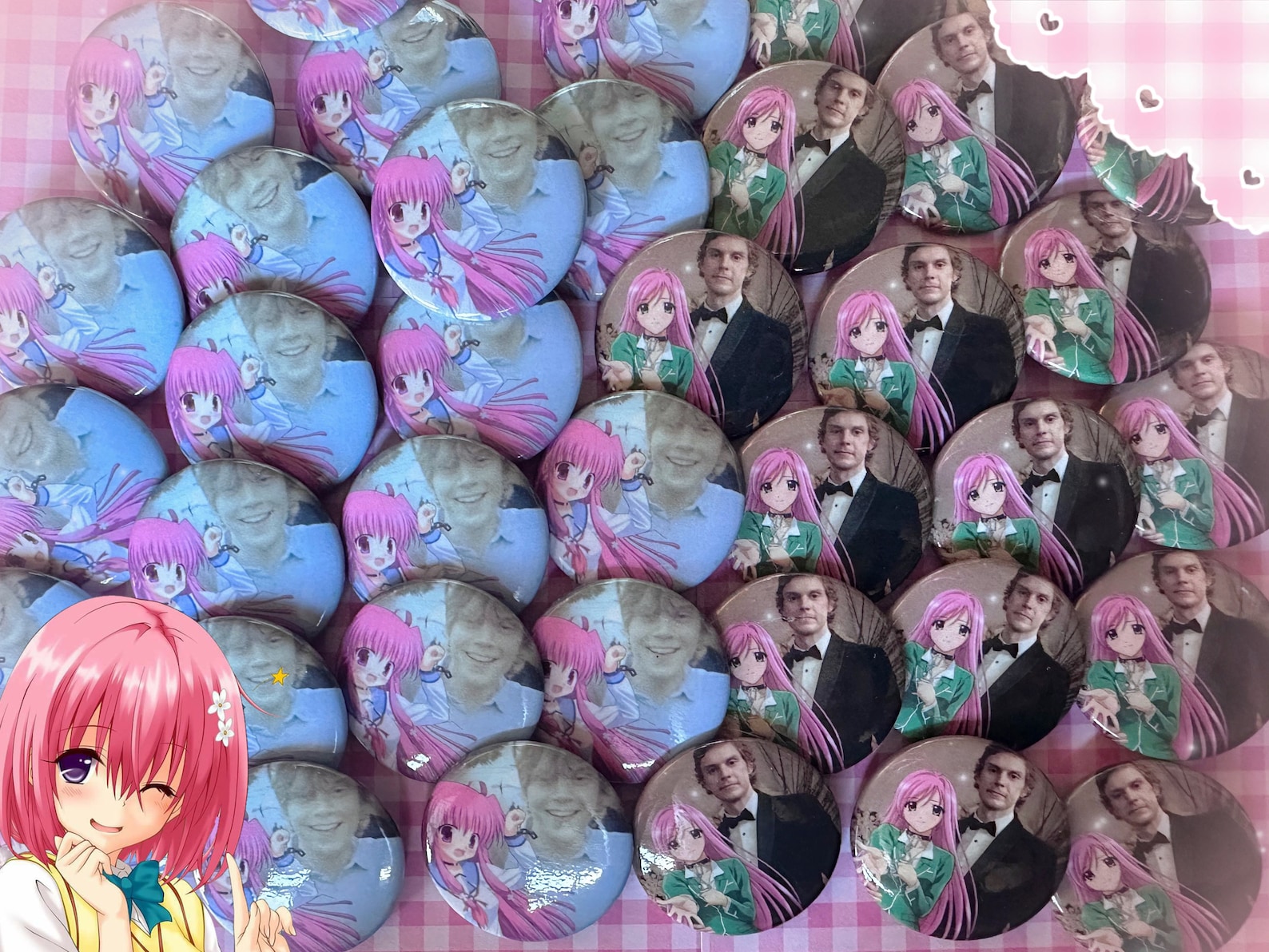 Evan Peters Anime Buttons :3 - Etsy