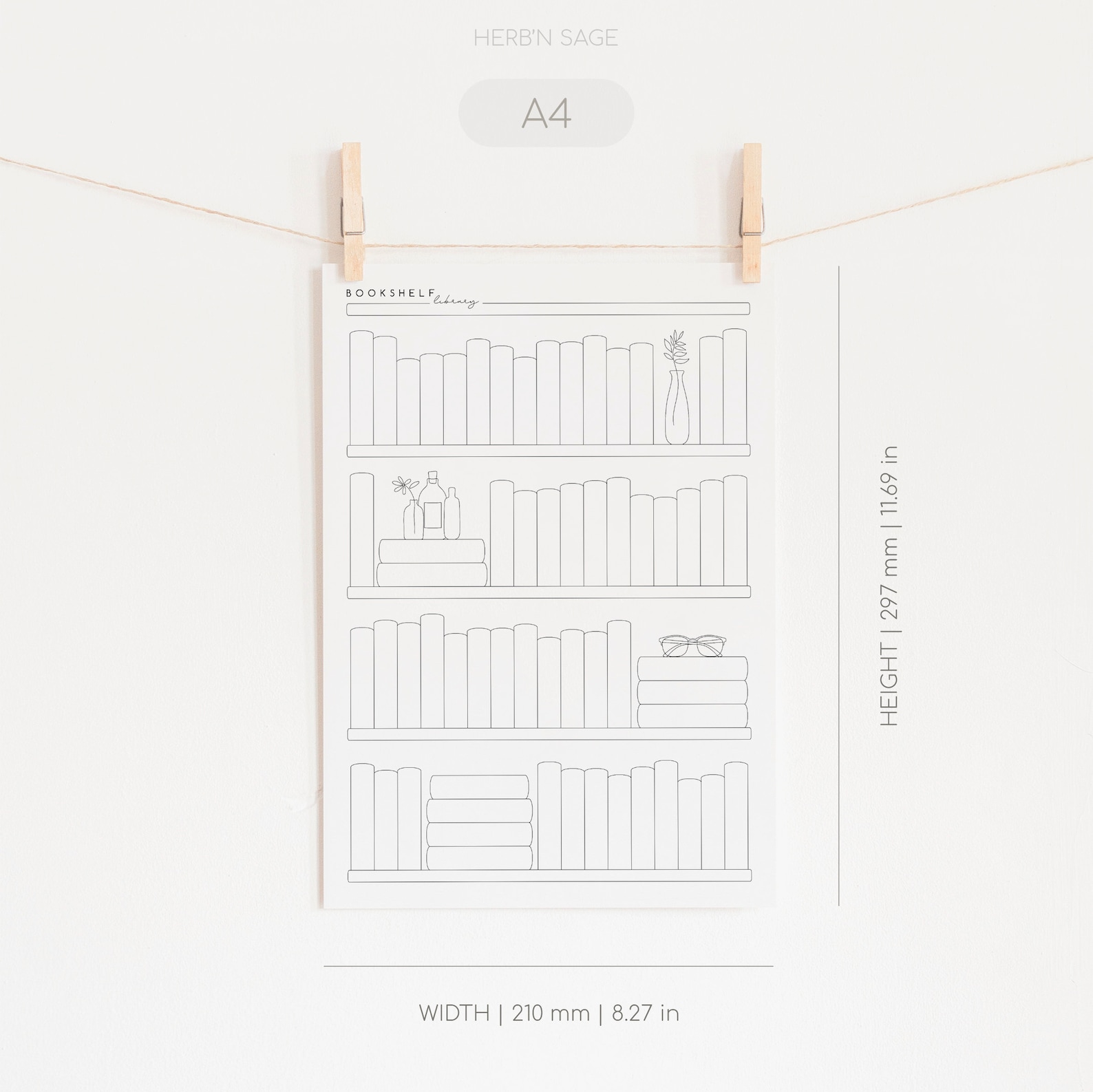 Bookshelf Printable, Book Tracker, Bookshelf Reading Log, Books I've ...