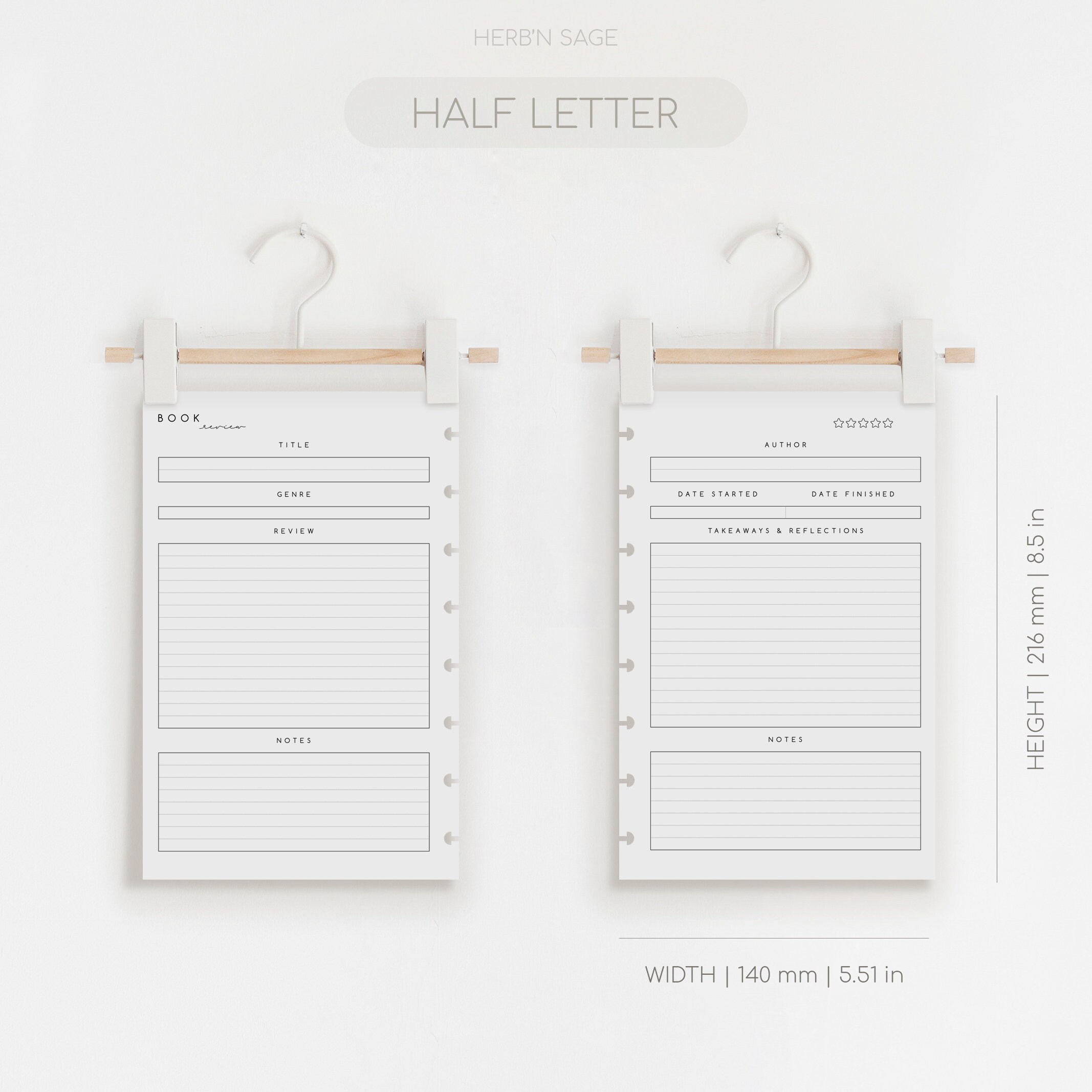 Book Review Insert | Reading Log, Book Summary, Reading Journal, Book ...