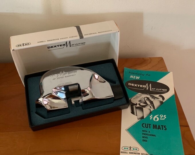 Vintage Dexter Mat Cutter - 1971 - With Box - Etsy