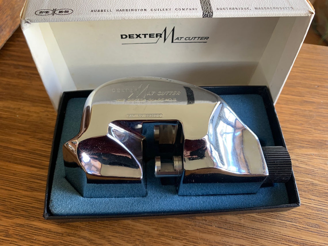 Vintage Dexter Mat Cutter 1971 With Box - Etsy