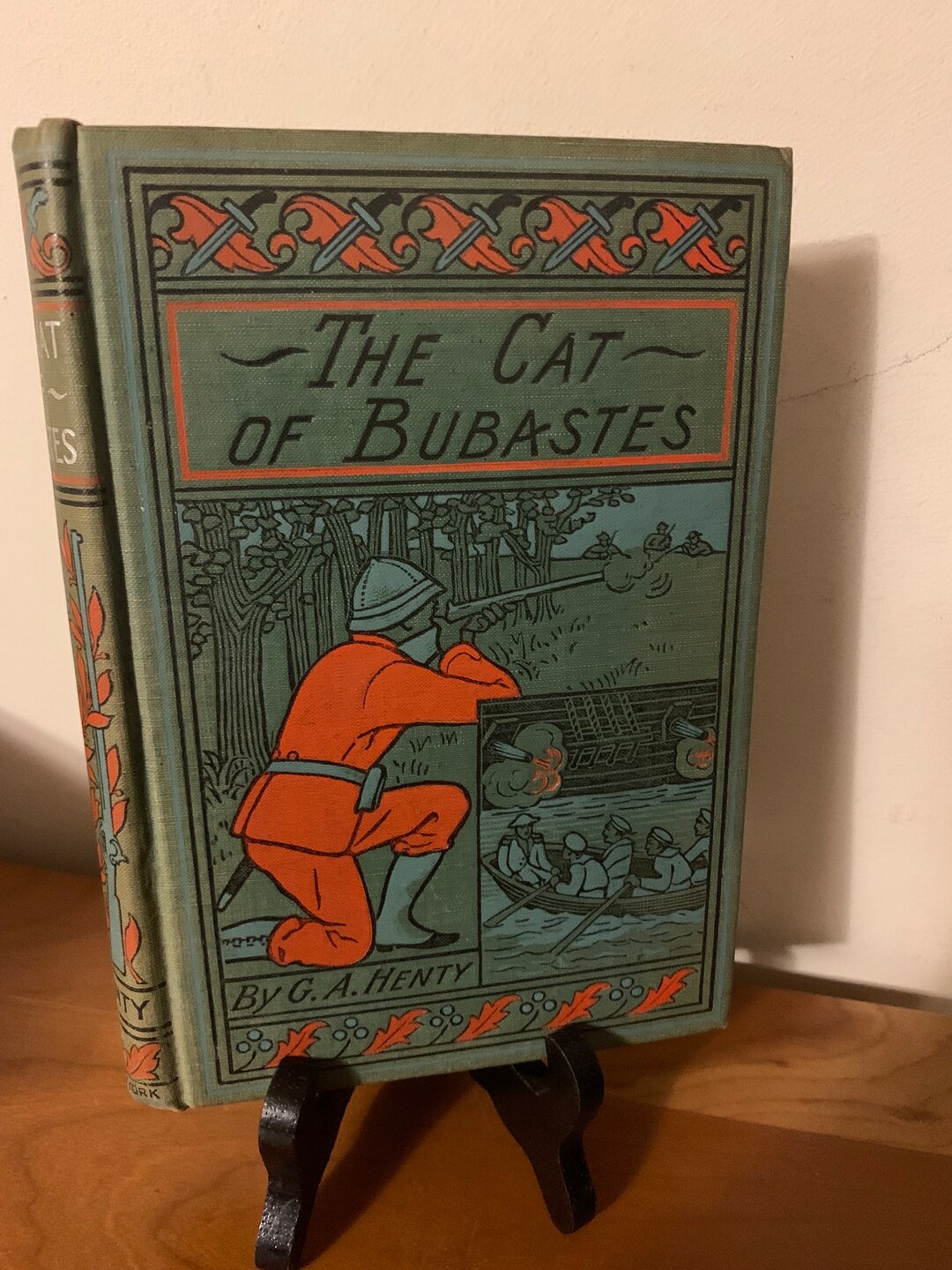 The Cat of Bubastes G A Henty 1910 Hardcover - Etsy