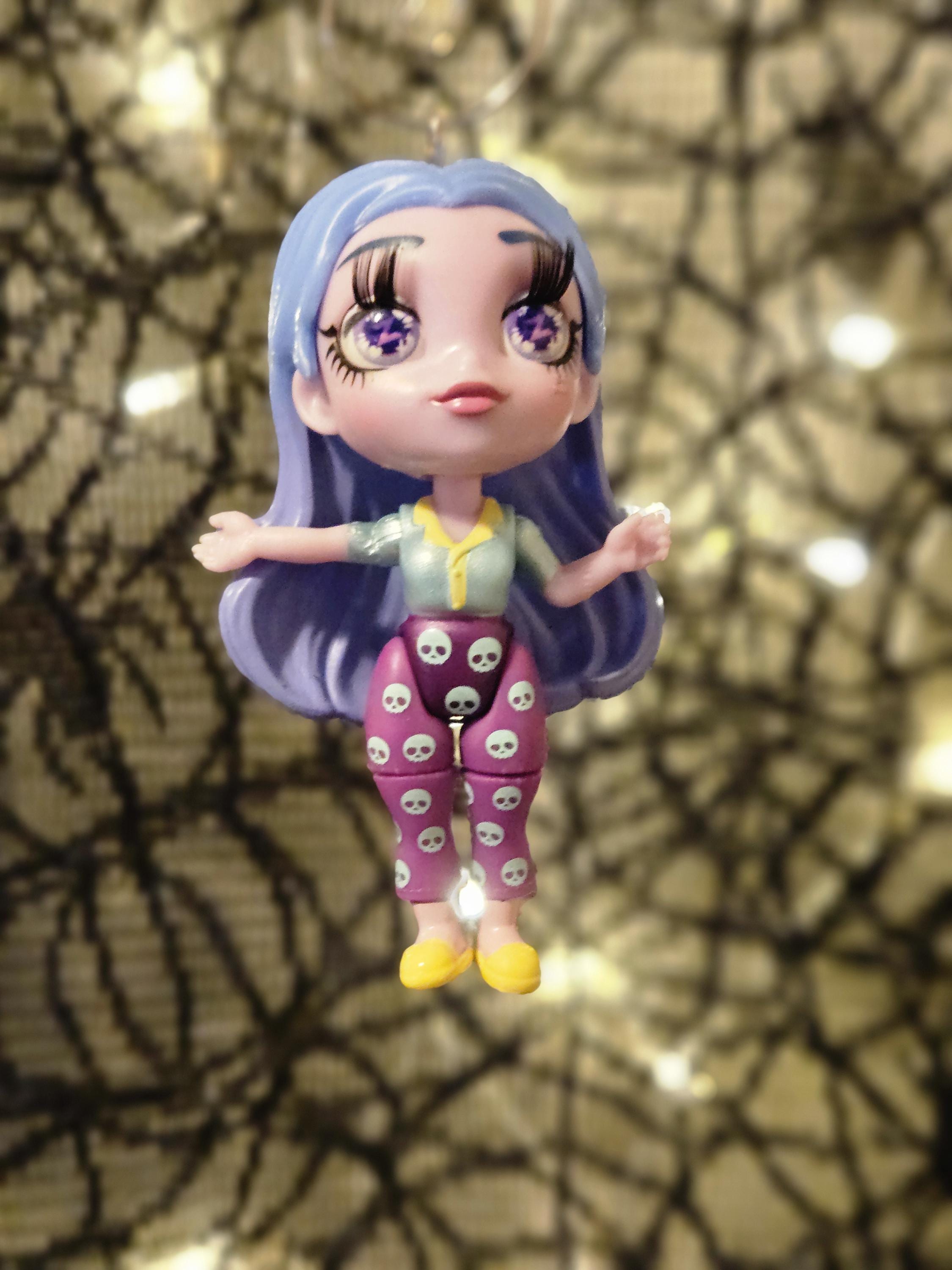 Goth Emo Girl (velvet) Figure Christmas Ornament - Etsy