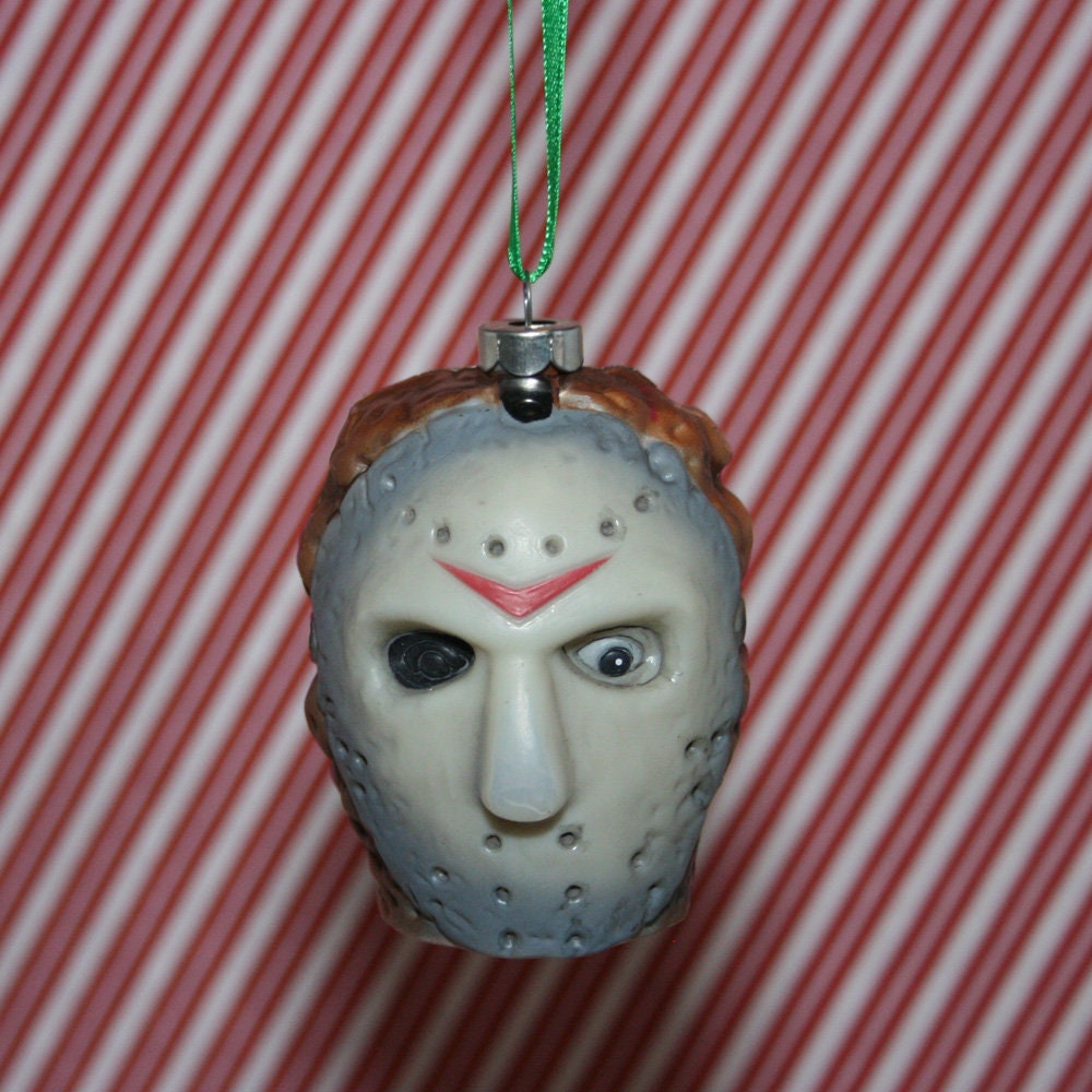 Jason Head Christmas Ornament - Etsy