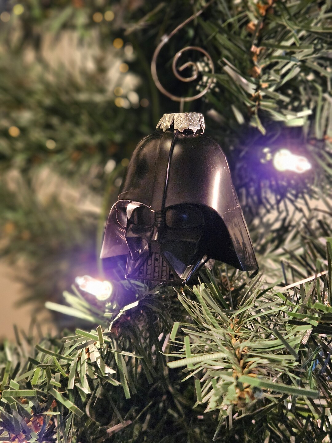 Darth Vader Head Christmas Ornament - Etsy
