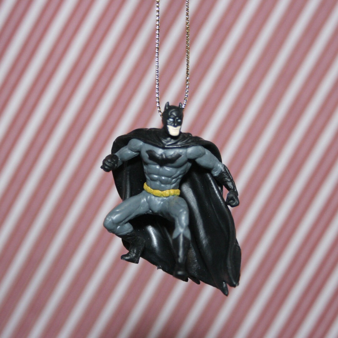 Batman Crouching Figure Christmas Ornament - Etsy