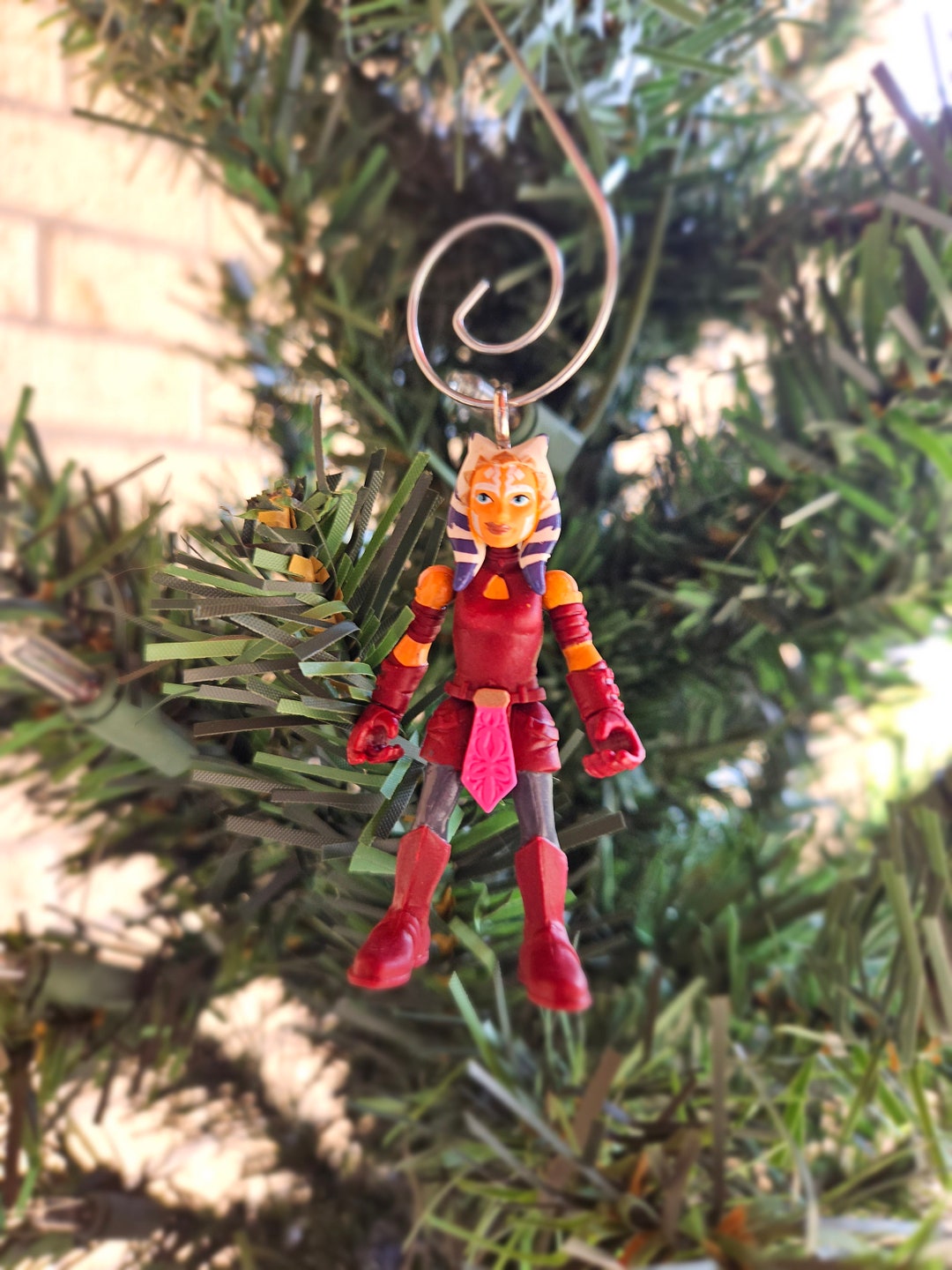 Ahsoka Tano Figure Christmas Ornament - Etsy