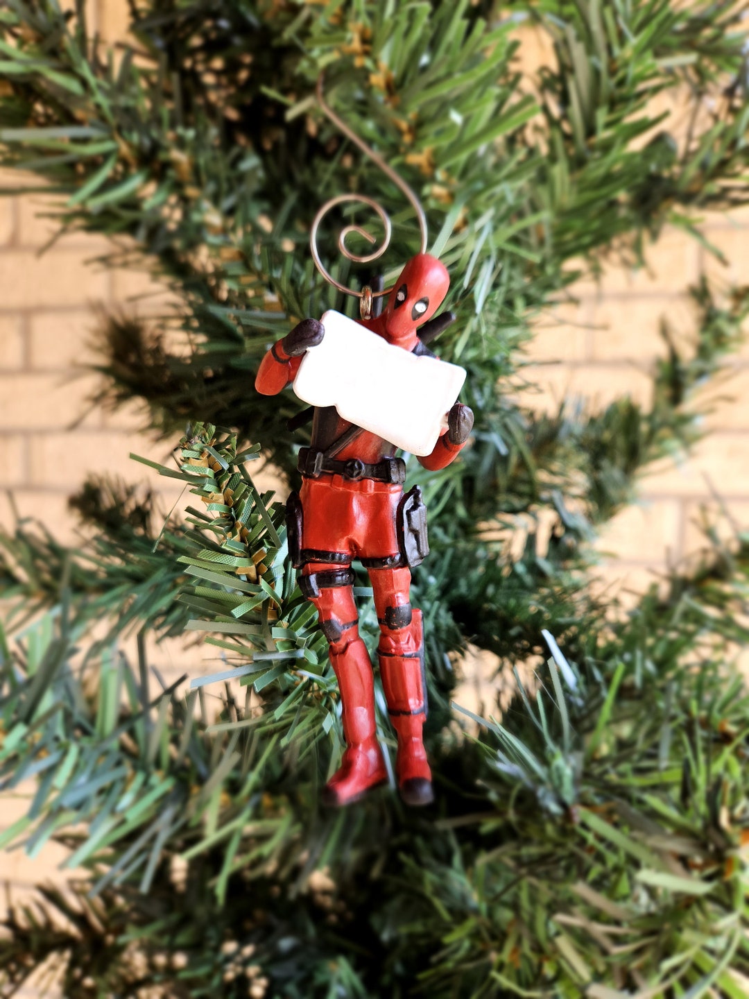 Deadpool Figure (pose B) Christmas Ornament - Etsy