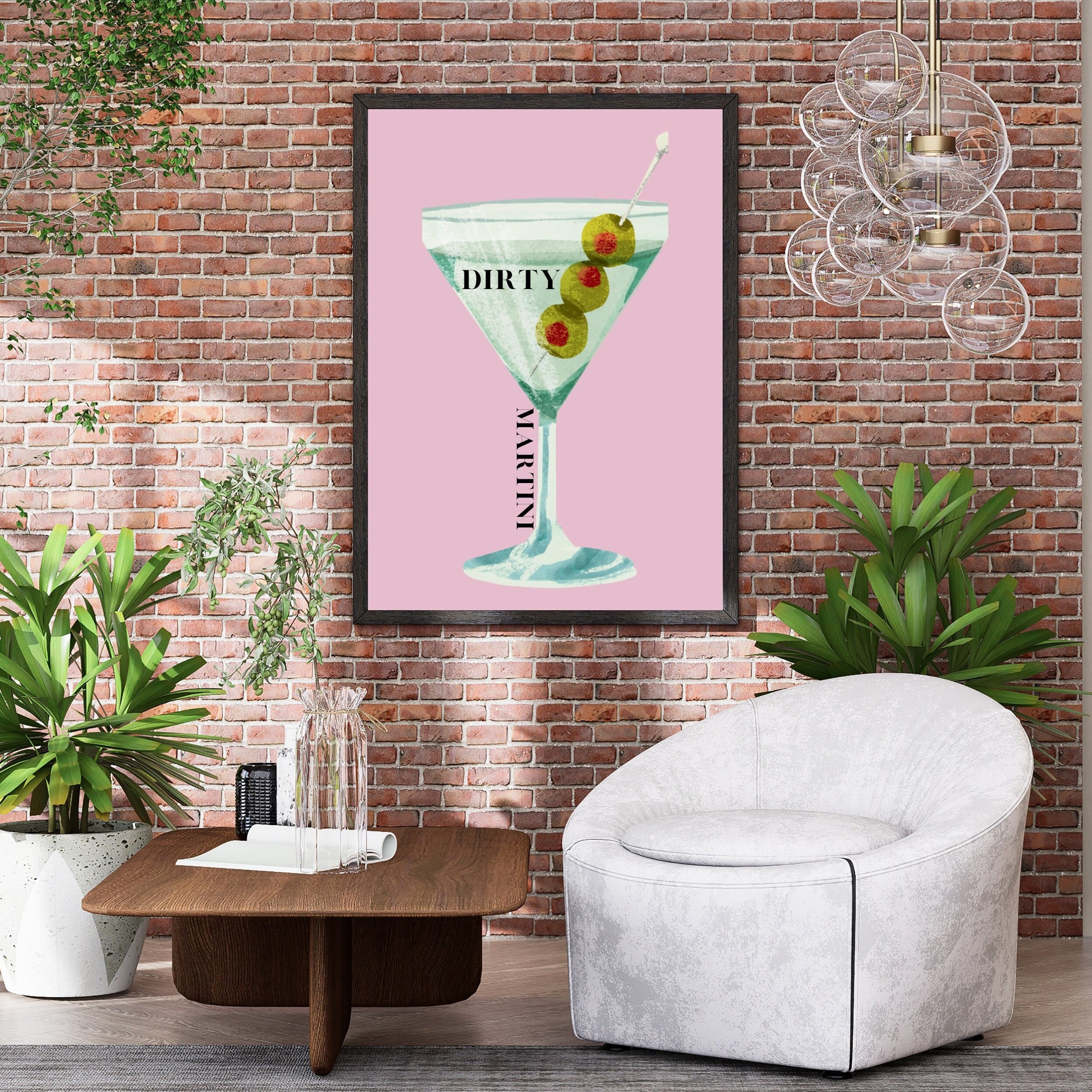 Retro Cocktail Poster, Cocktail Designs, Retro Cocktail Prints, Funky ...