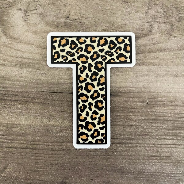 Leopard Sticker - Etsy