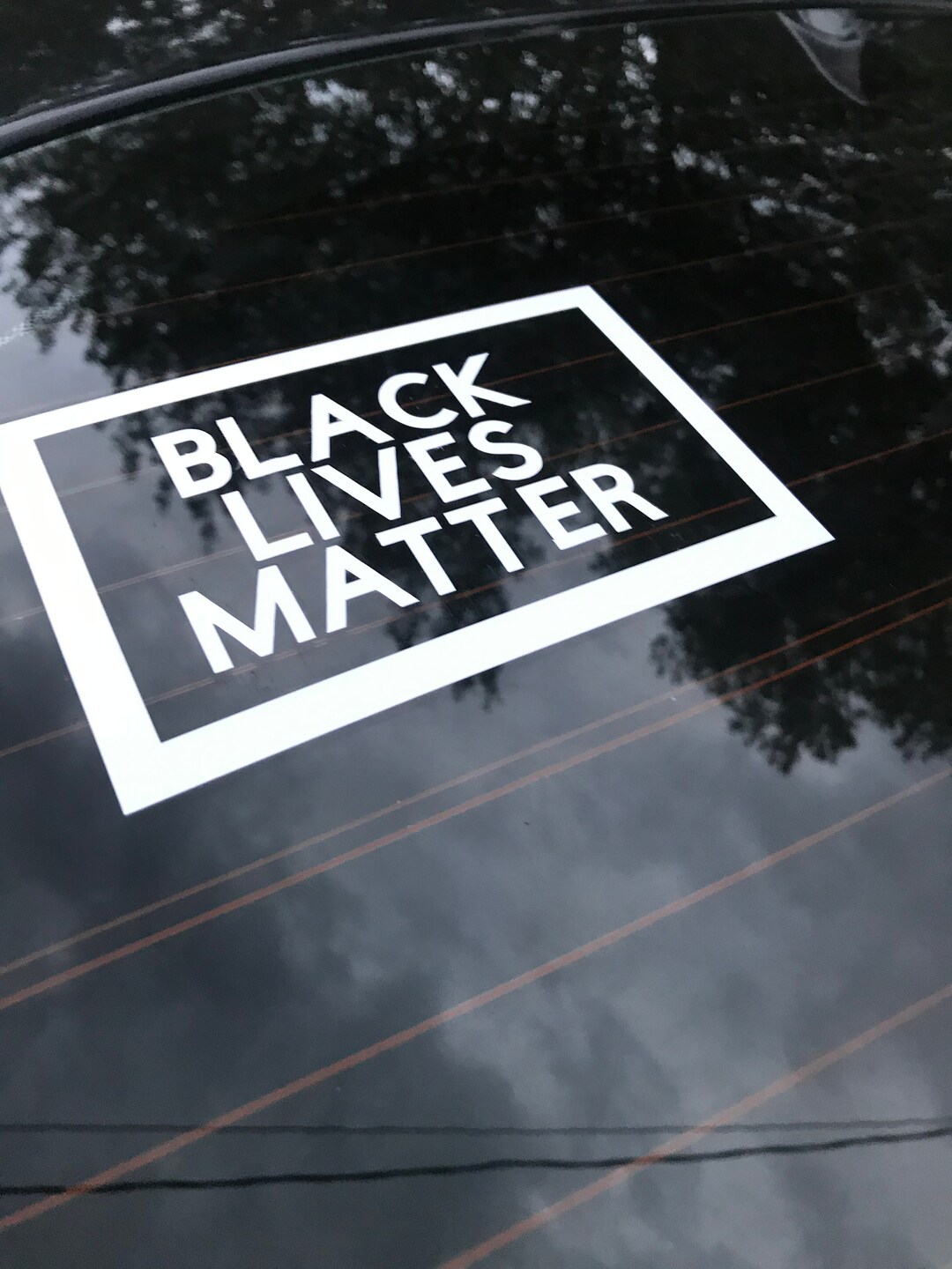 BLM Car Decal - Etsy