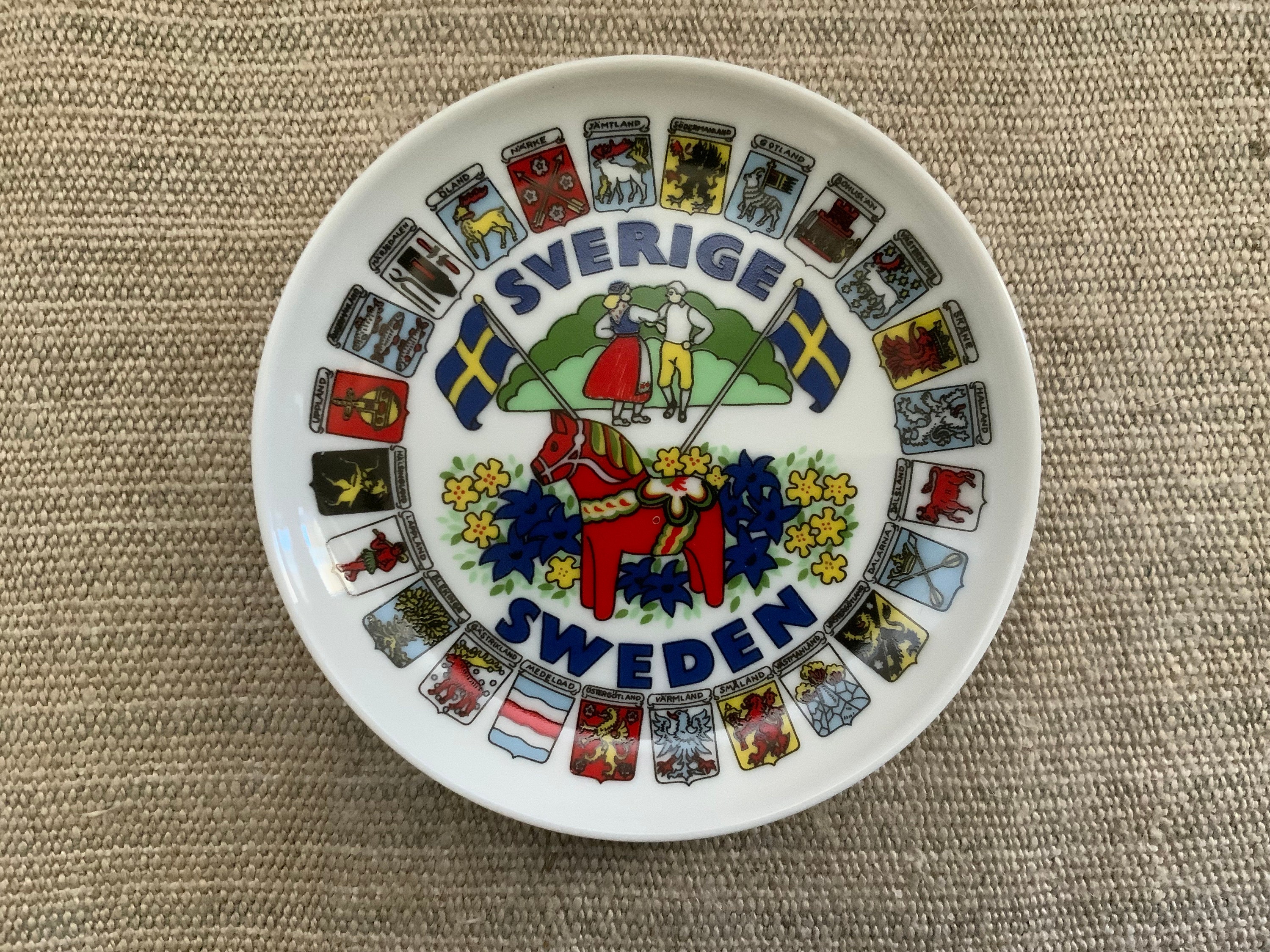 Sweden Plate - Etsy