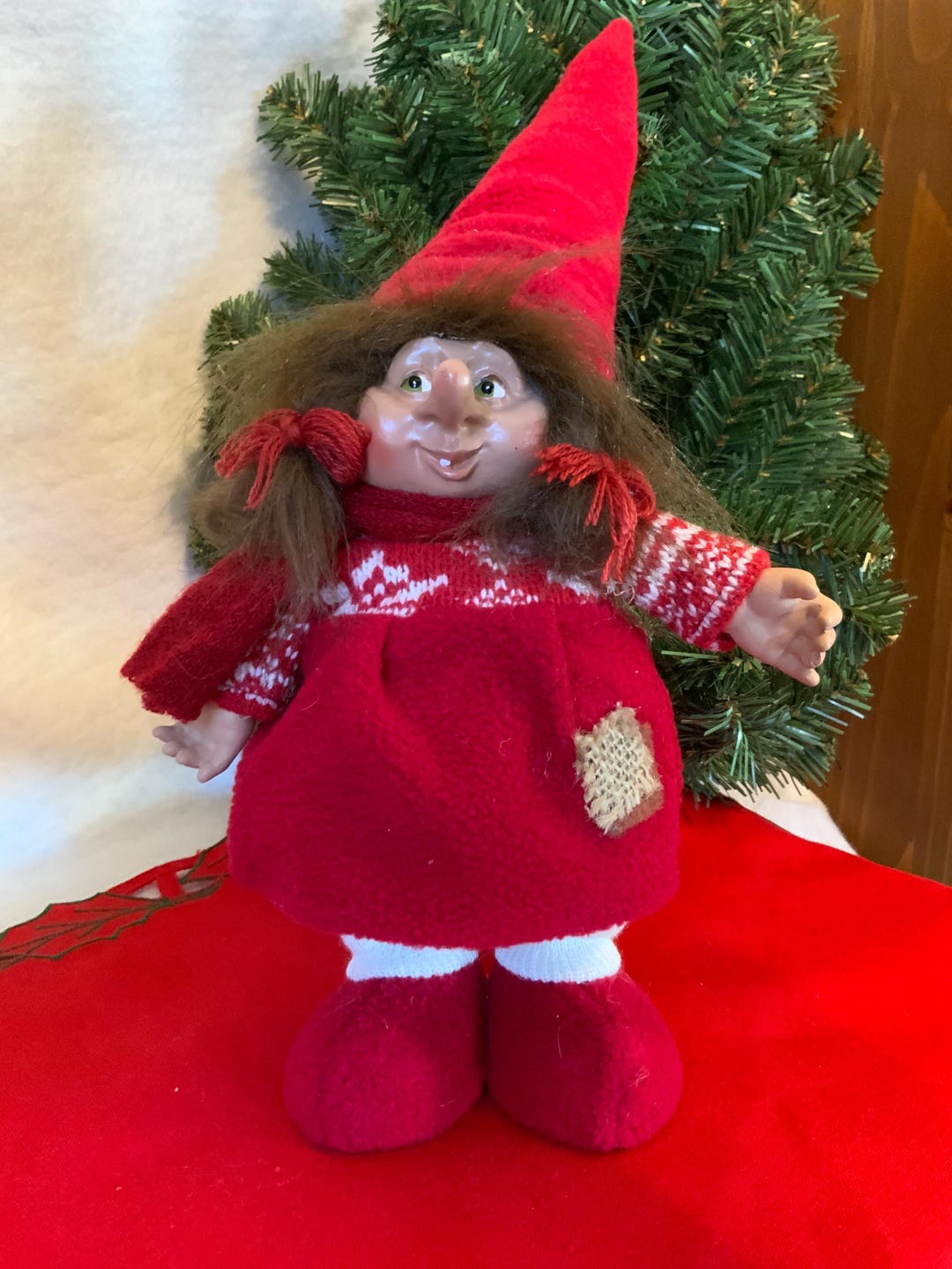 Scandinavian Tomte Girl Doll - Etsy