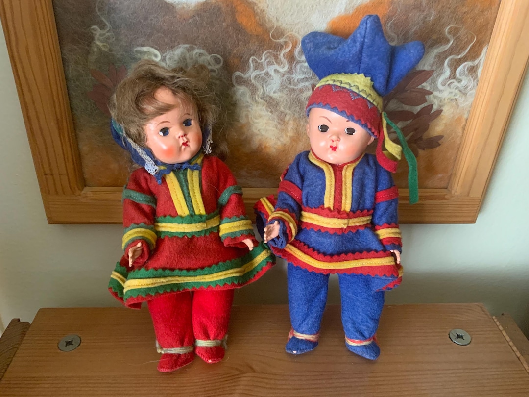 Old Saami Dolls From Lapland - Etsy