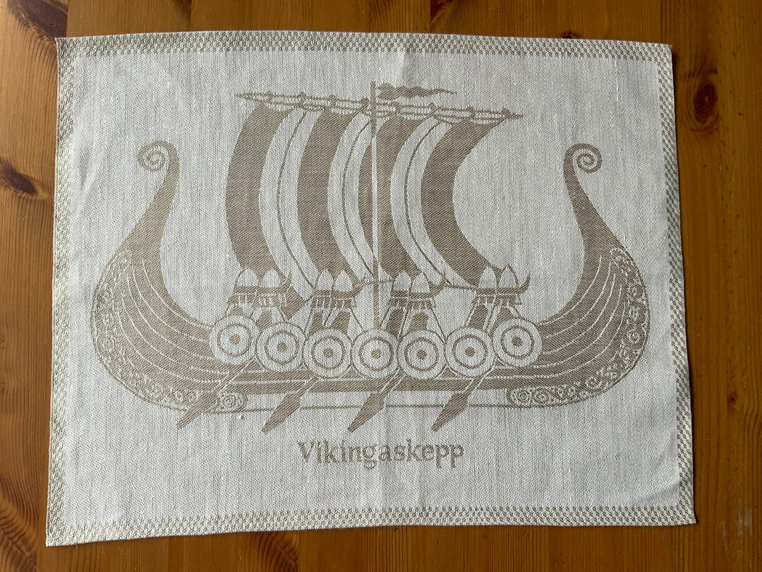 VIKING SHIP Tablecloth/wall-hanging - Etsy