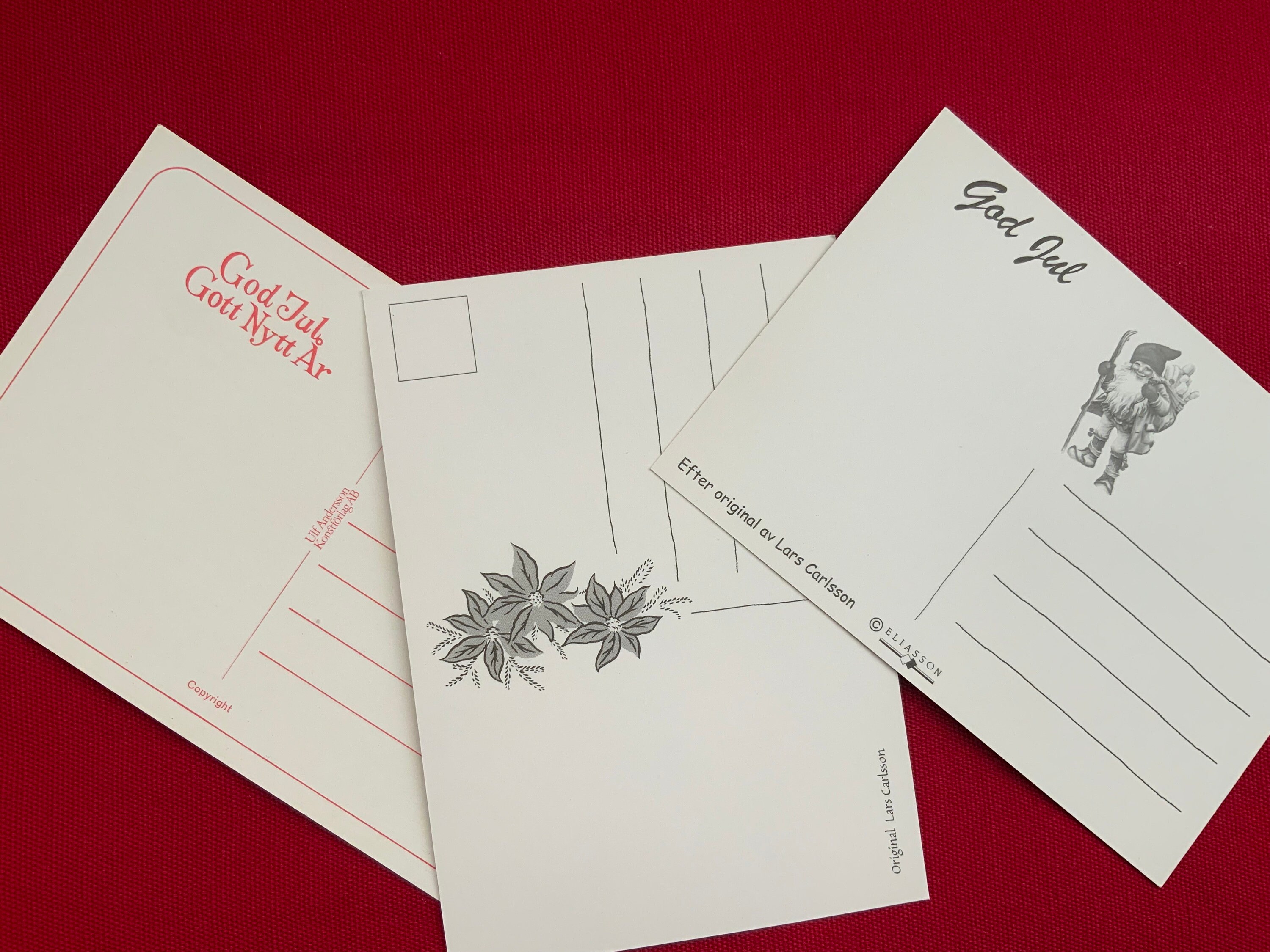 Swedish Vintage Christmas Cards - Etsy