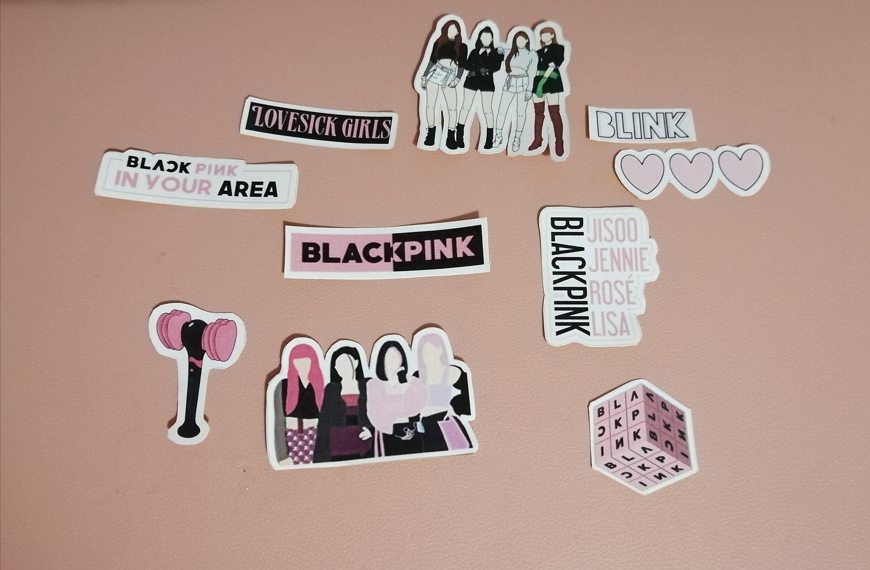 Blackpink Stickers With Free Photocard | Etsy