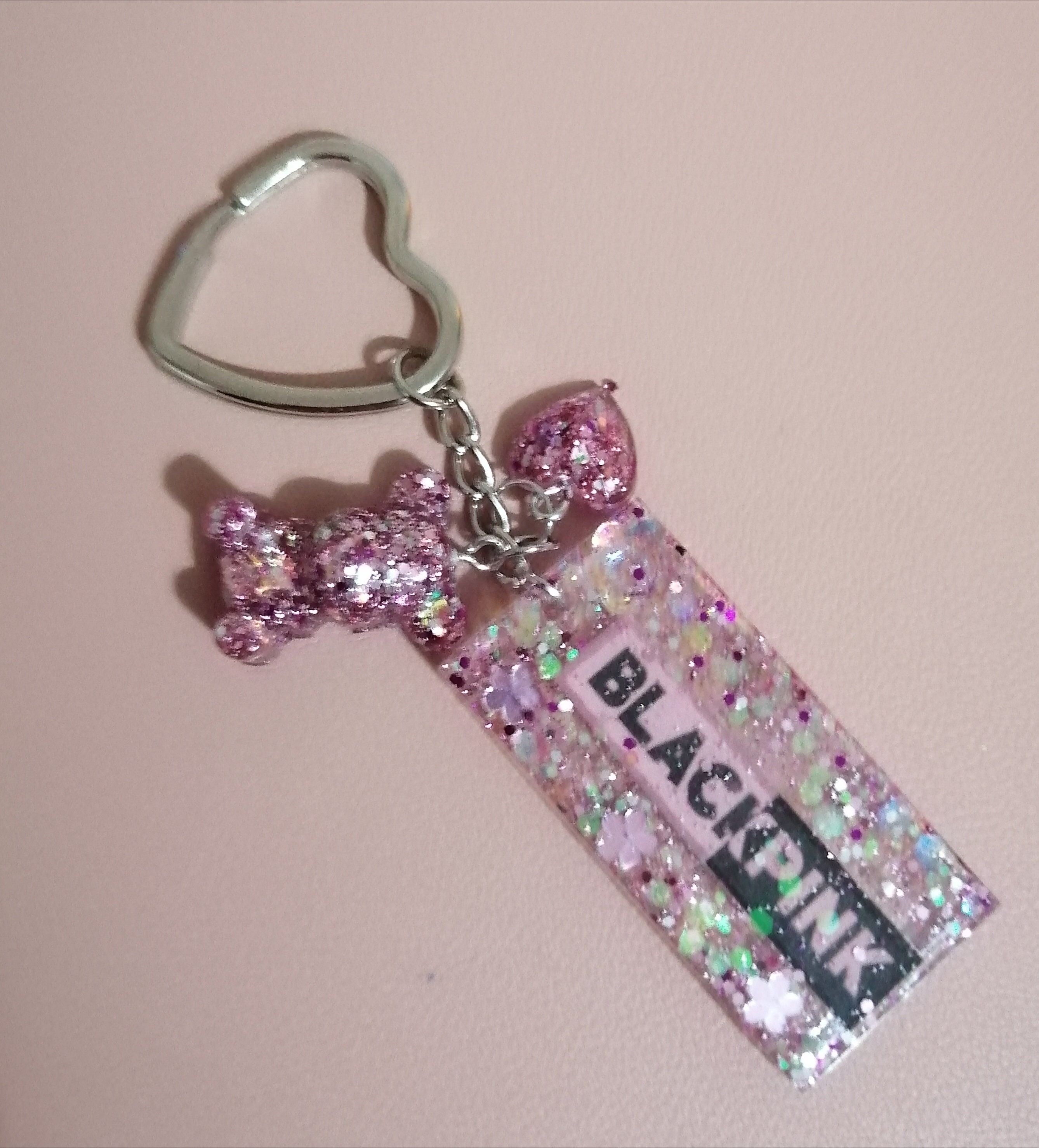 Blackpink Kpop Handmade Resin Keyring with free photocard | Etsy