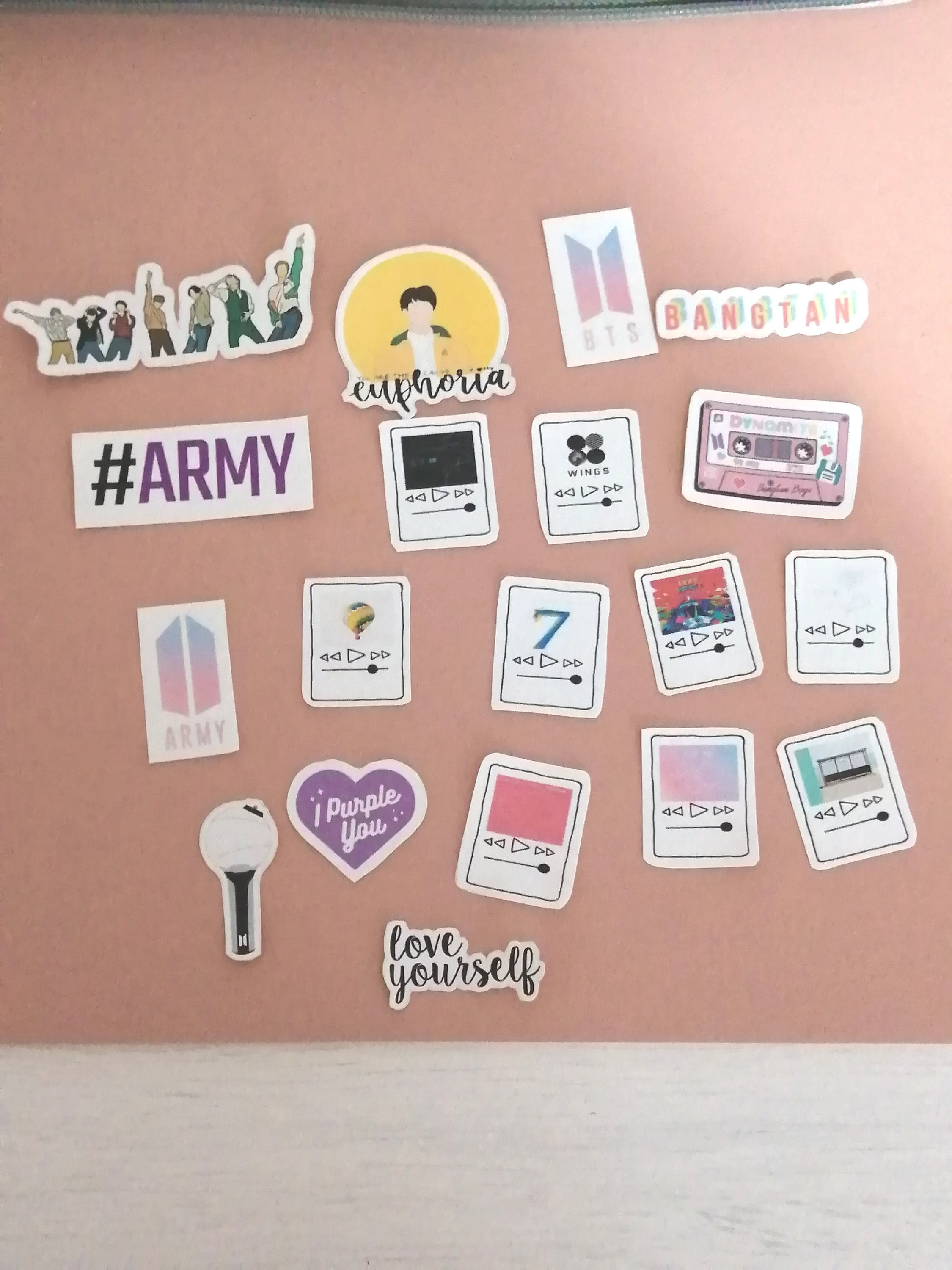 BTS Stickers With Goodies - Etsy UK