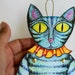 Blue Cat Printable Paper Doll - Etsy Canada