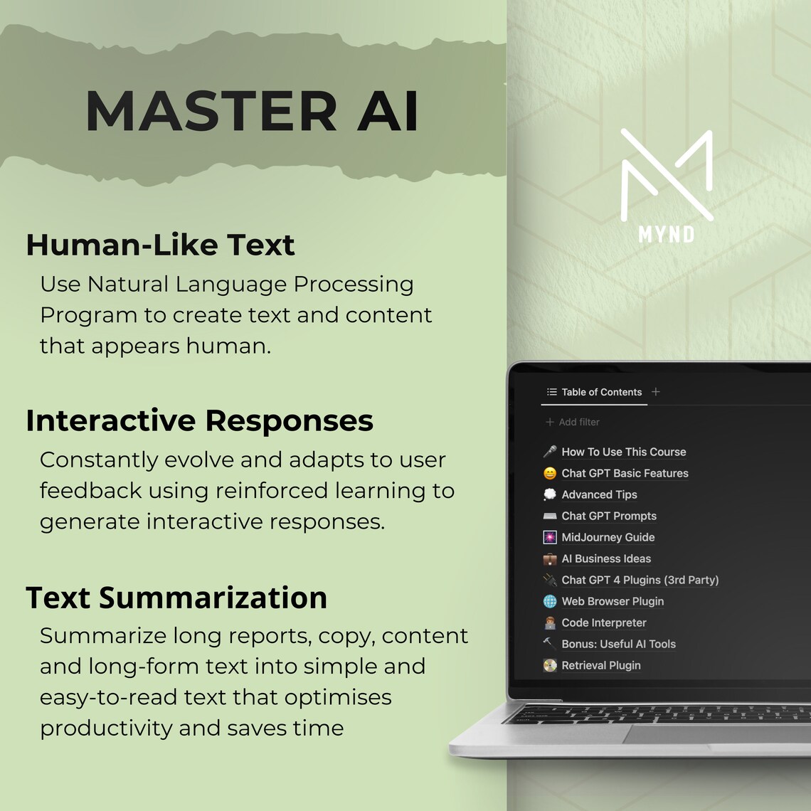 Ultimate Chat GPT Course | Notion Template | AI Course | List of AI Tools | Mid Journey Guide ...