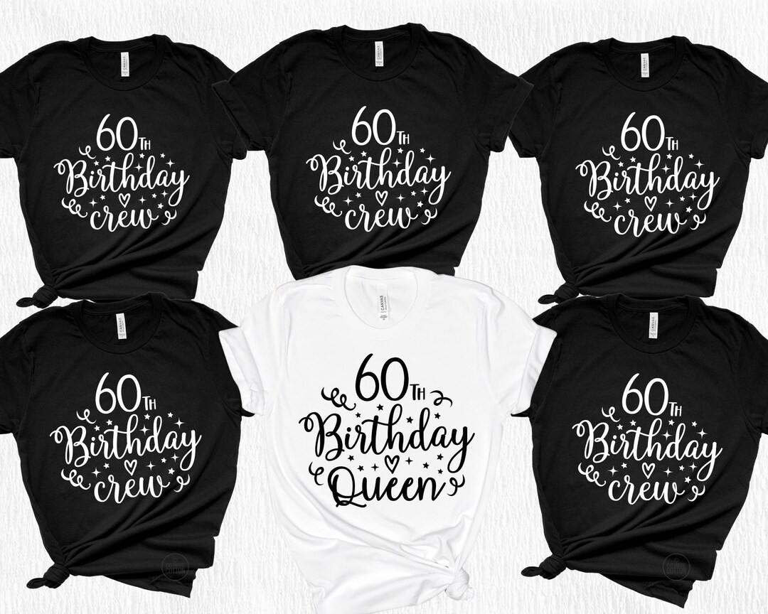 Custom Group Birthday Shirts Women, Birthday Queen Crew Shirts ...