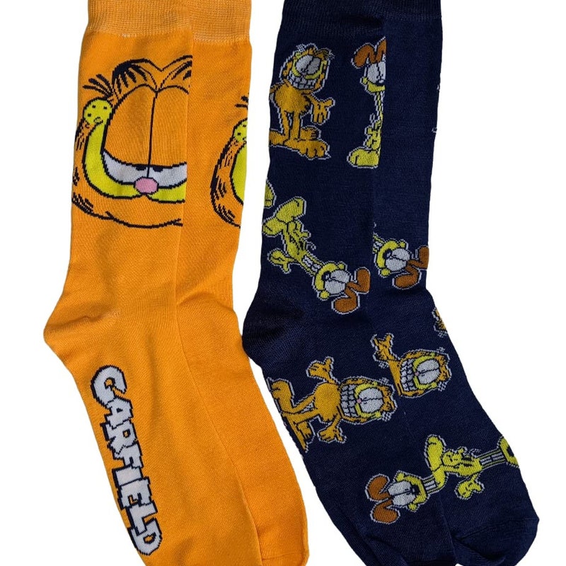 Garfield Socks - Etsy