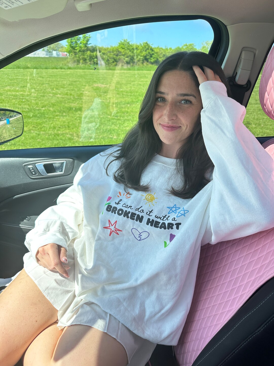 TTPD I Can Do It With a Broken Heart TS Crewneck - Etsy