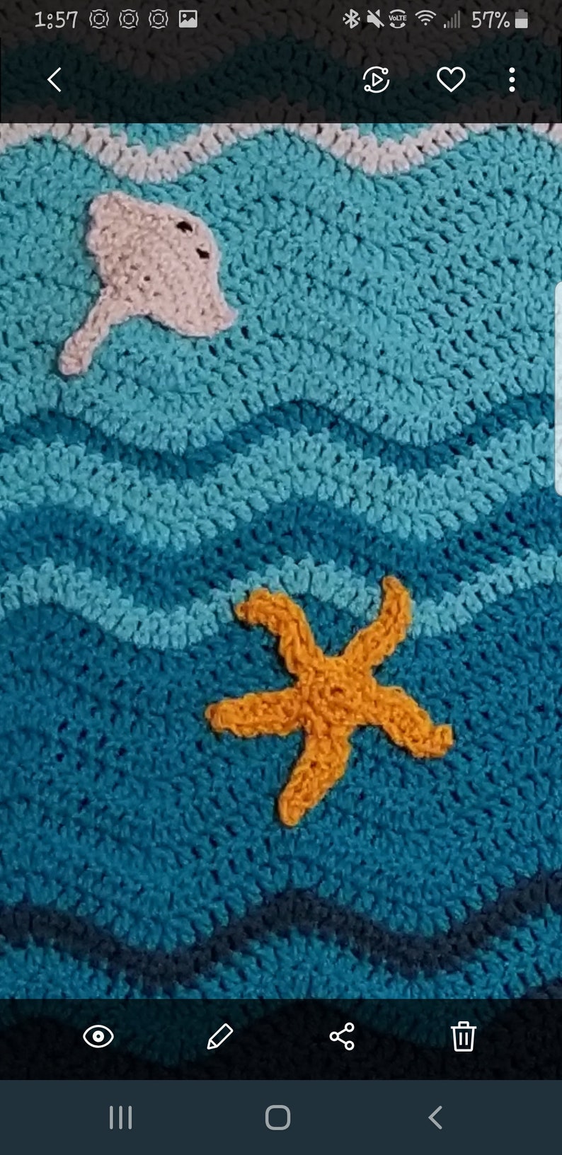 Ocean Themed Blanket - Etsy
