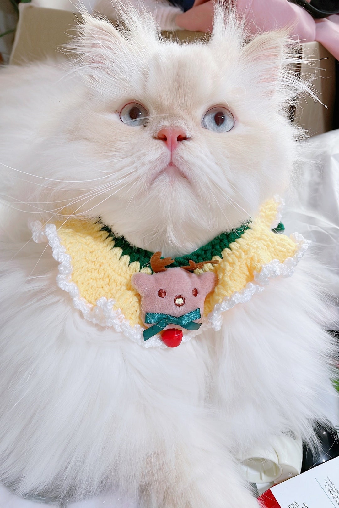 Reindeer Style Christmas Collars With Multiple Colors (cat Accessories ...