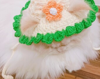 Flower Cat Hat - Etsy