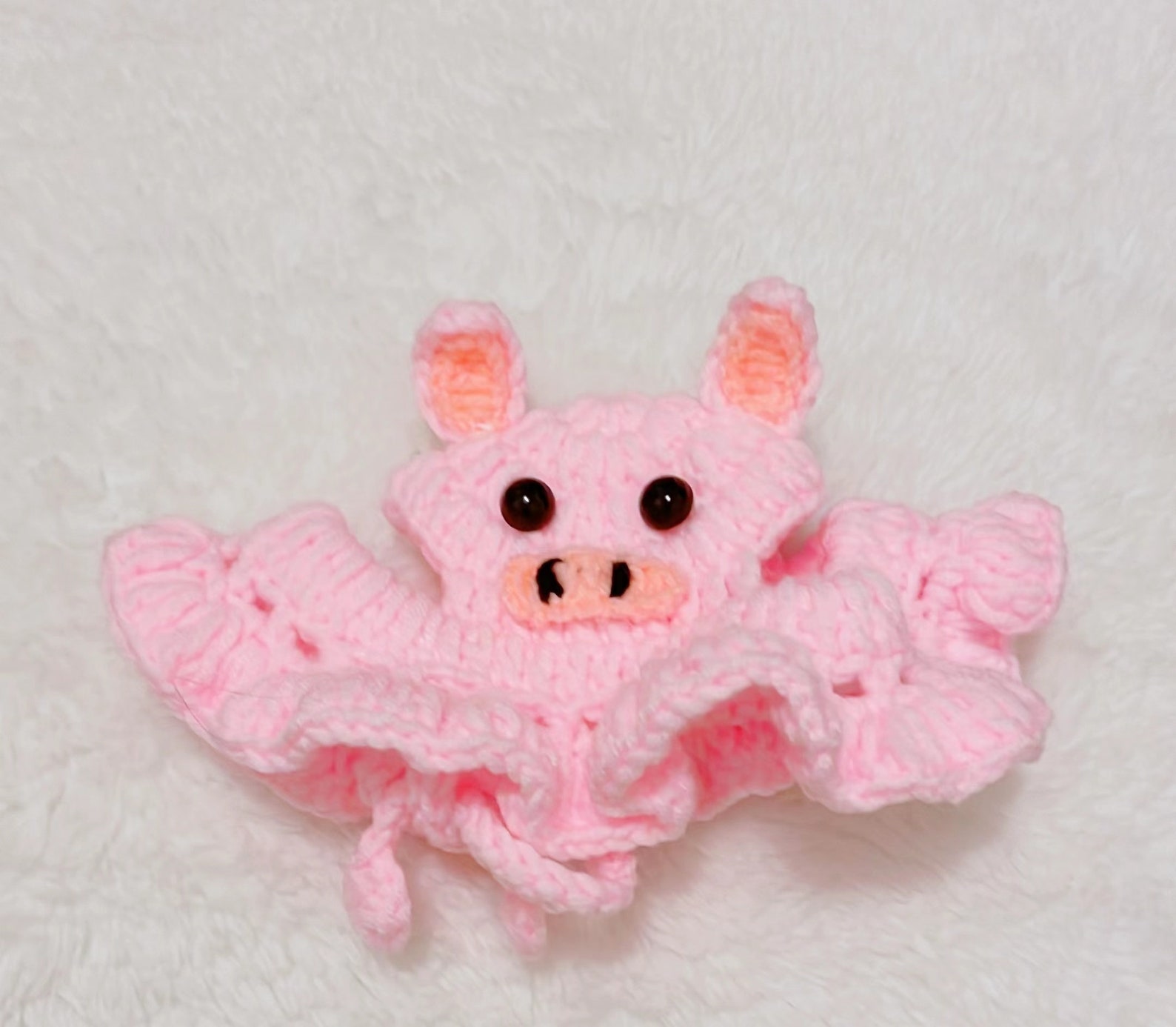 Pink Knitted Yarn Pig Hat for Cat or Small Animal new Design - Etsy