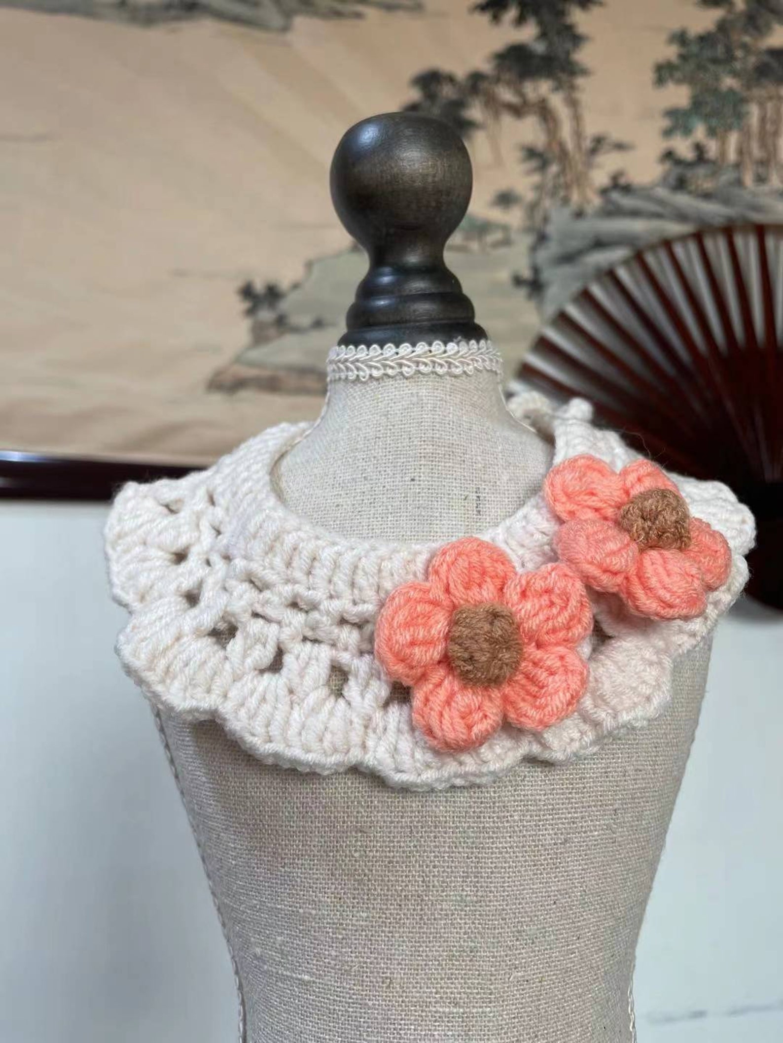 Offset Dual Flower Wide Collar Variety Color Collar for Cat | Etsy