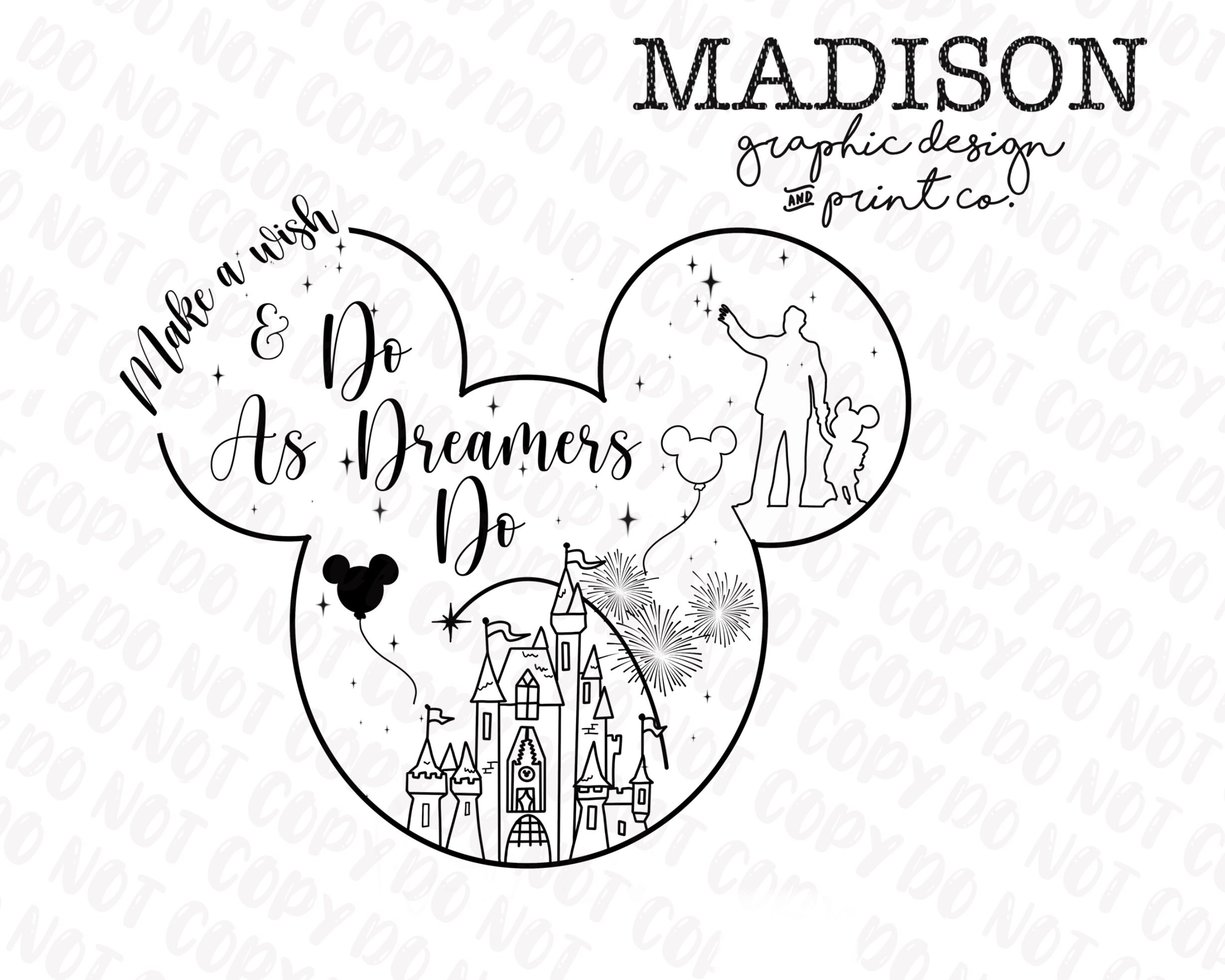 Do as Dreamers Do Digital Download Design - Etsy