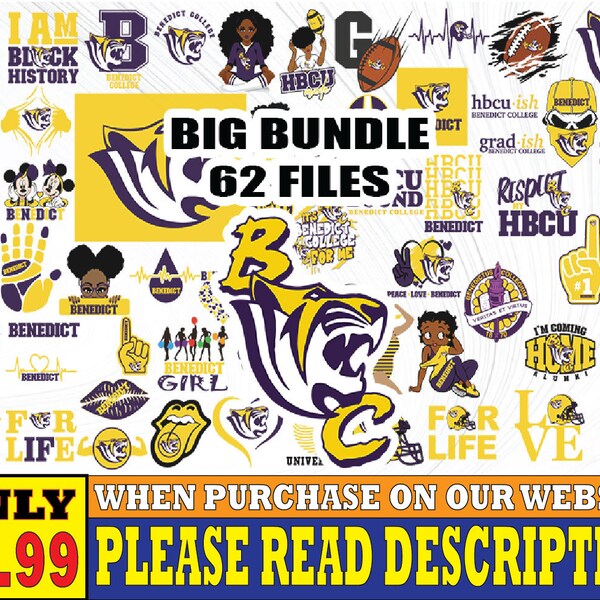 Benedict College Svg - Etsy